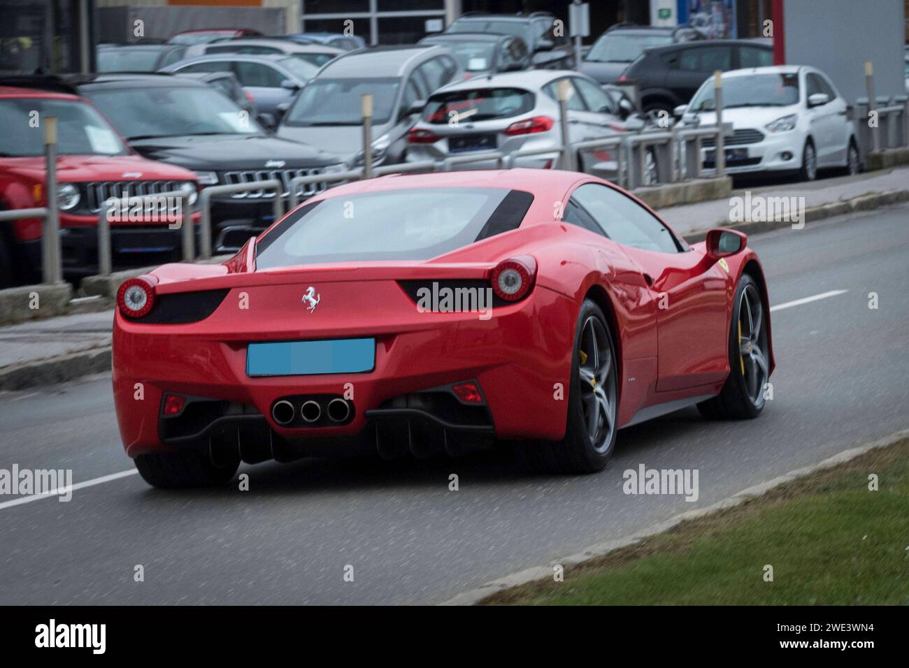 ferrari as a car brand or automotive brand in transport and mobility ...