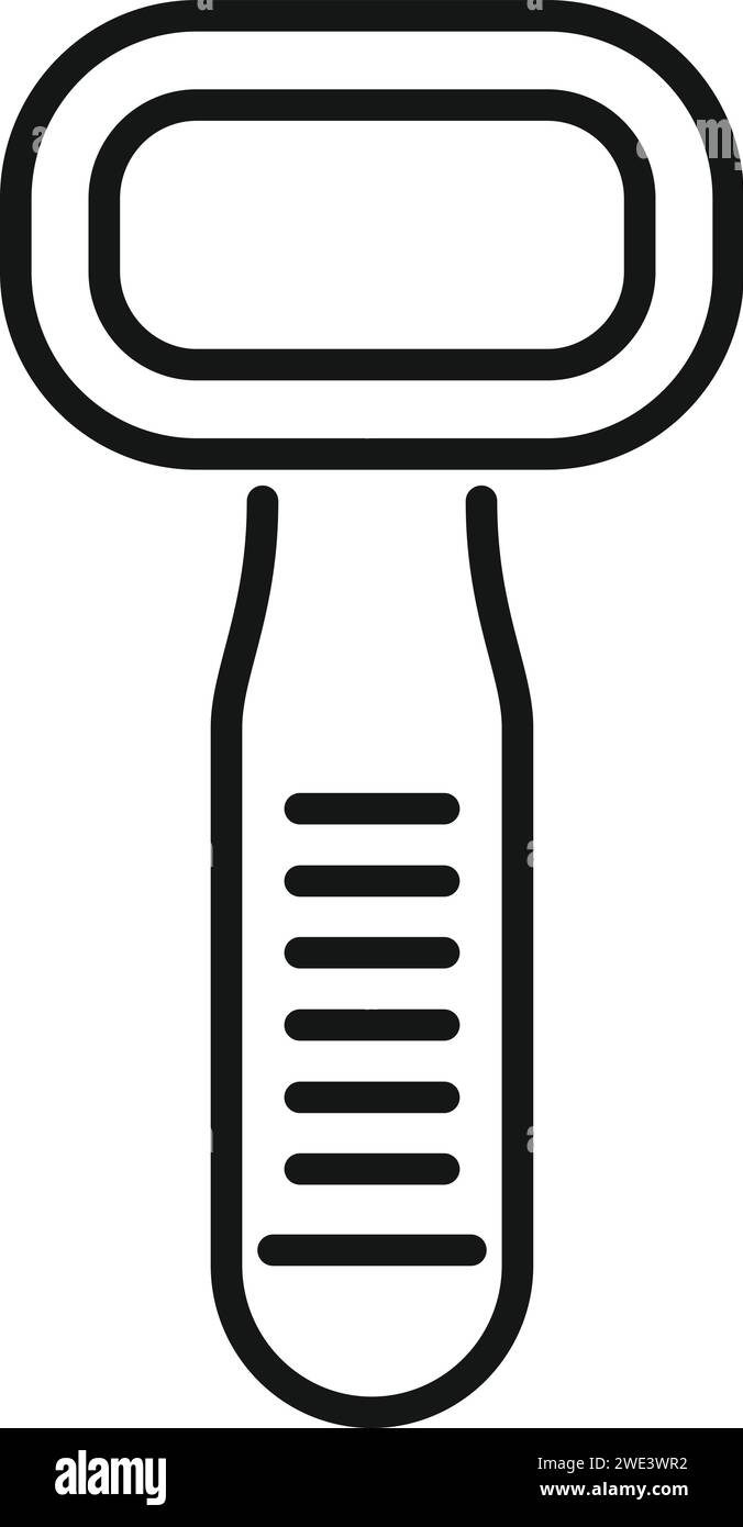 Bar Glass Scanner Icon Outline Vector Sign Label Cellular Device App Stock Vector Image And Art