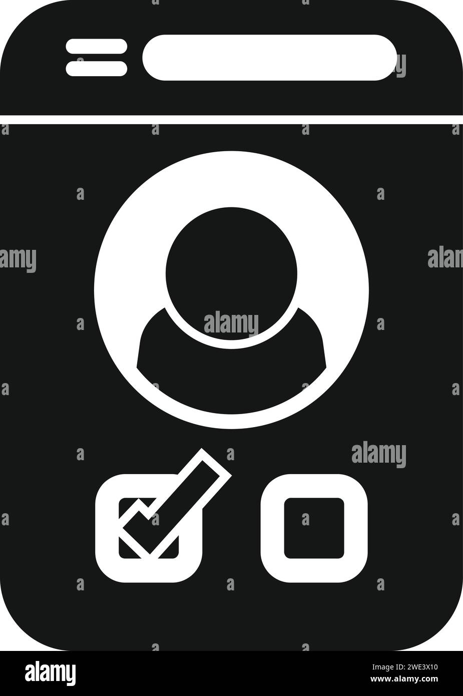 Lead new candidate icon simple vector. Work man team. Portfolio pursuit ...