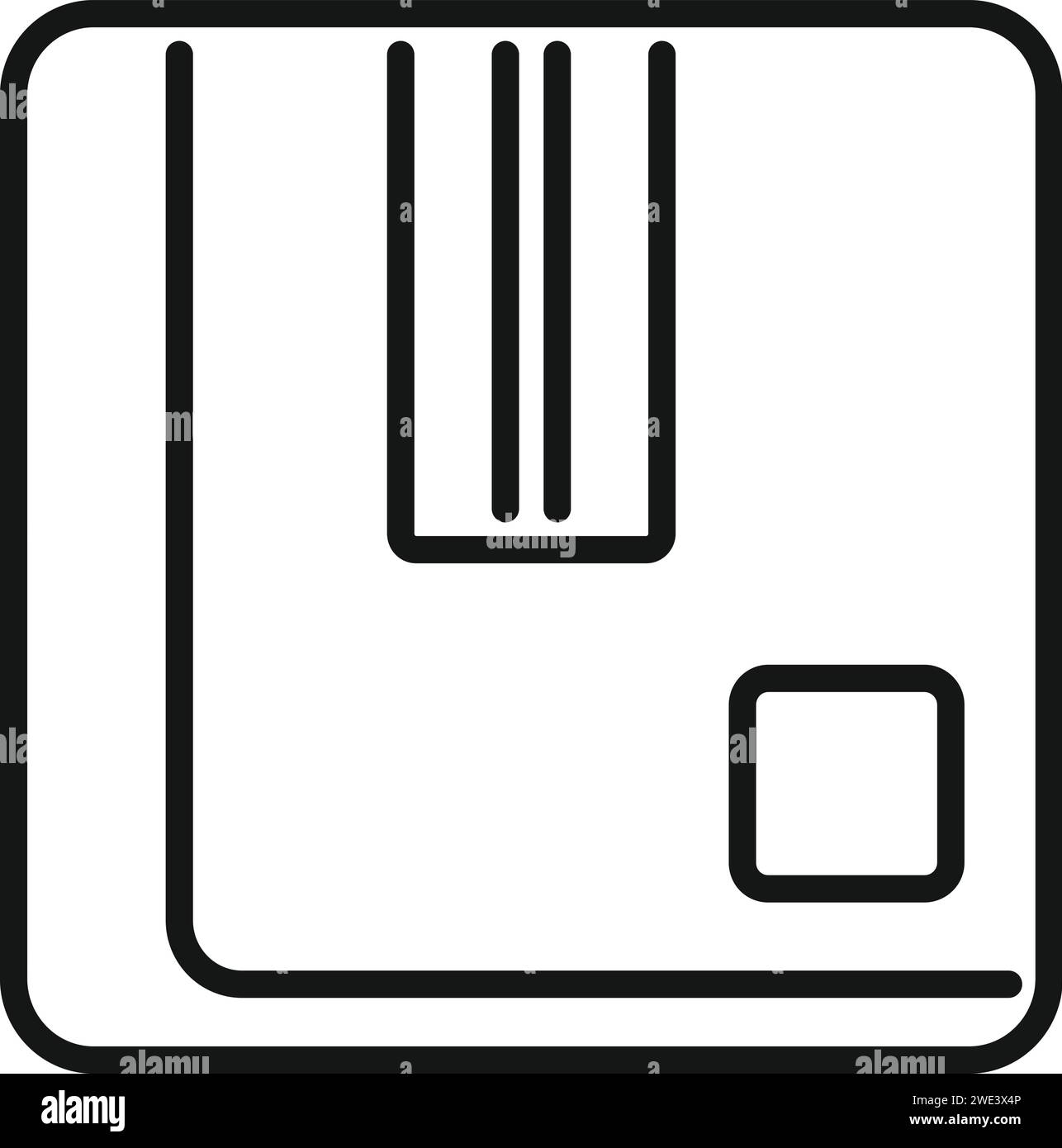 Scanning qr code with mobile smart phone qr code payment Black and ...