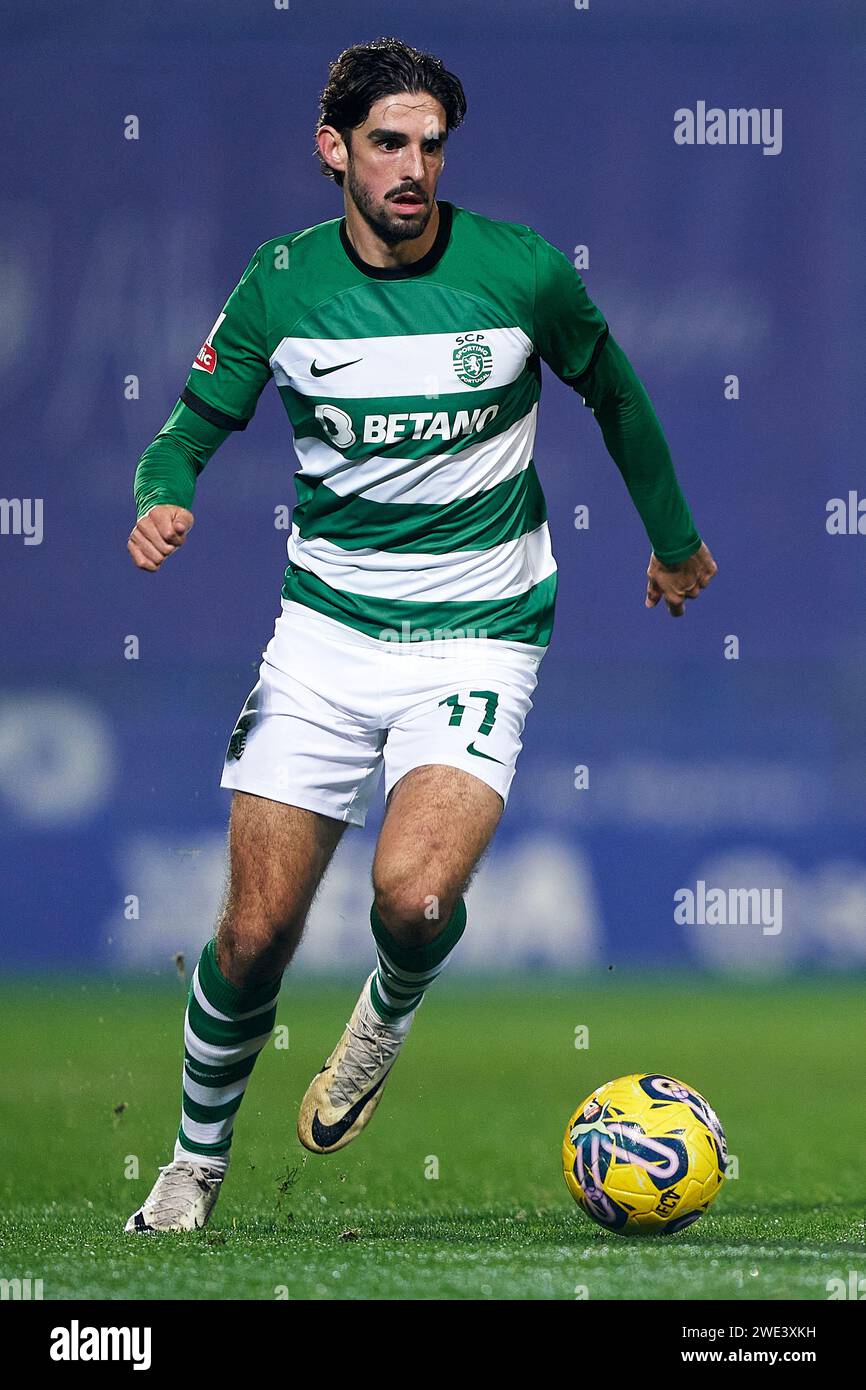 Francisco Trincao of Sporting CP in action during the Liga Portugal ...