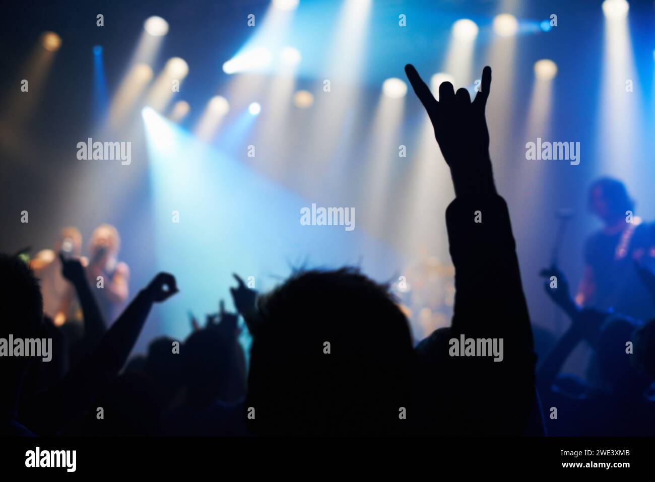 Club dj rear view hi-res stock photography and images - Alamy