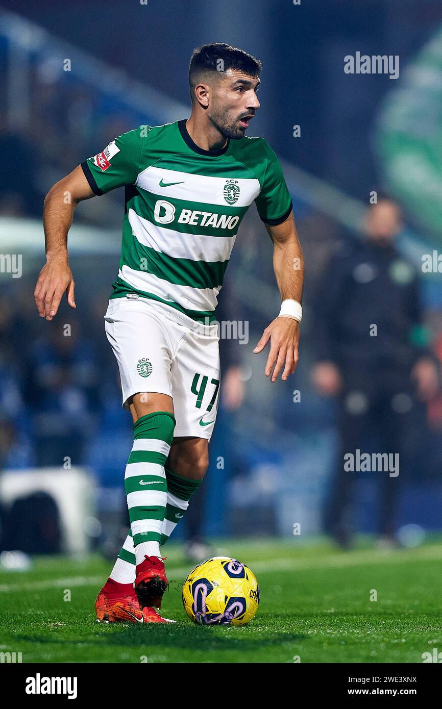 Ricardo Esgaio of Sporting CP in action during the Liga Portugal ...