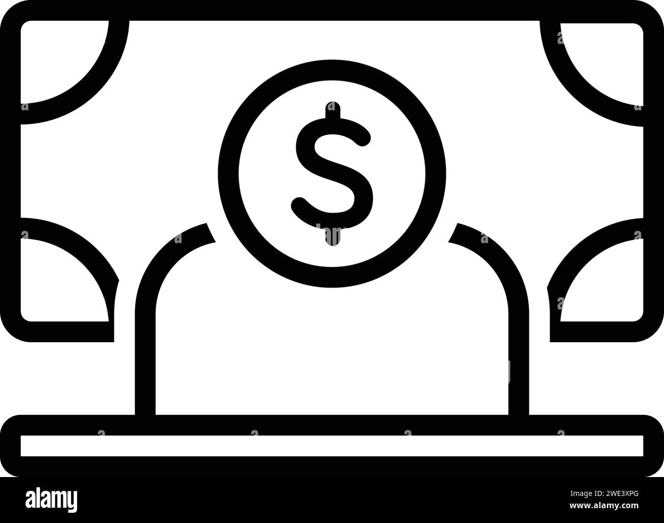 Icon for employee wages, salary Stock Vector Image & Art - Alamy