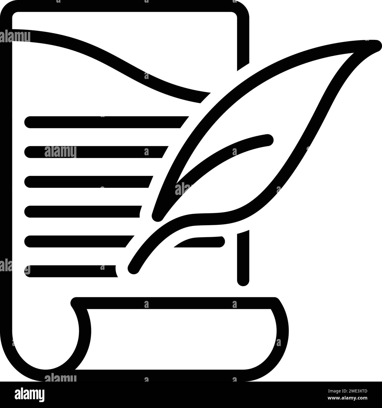 Icon for history,parchment Stock Vector Image & Art - Alamy