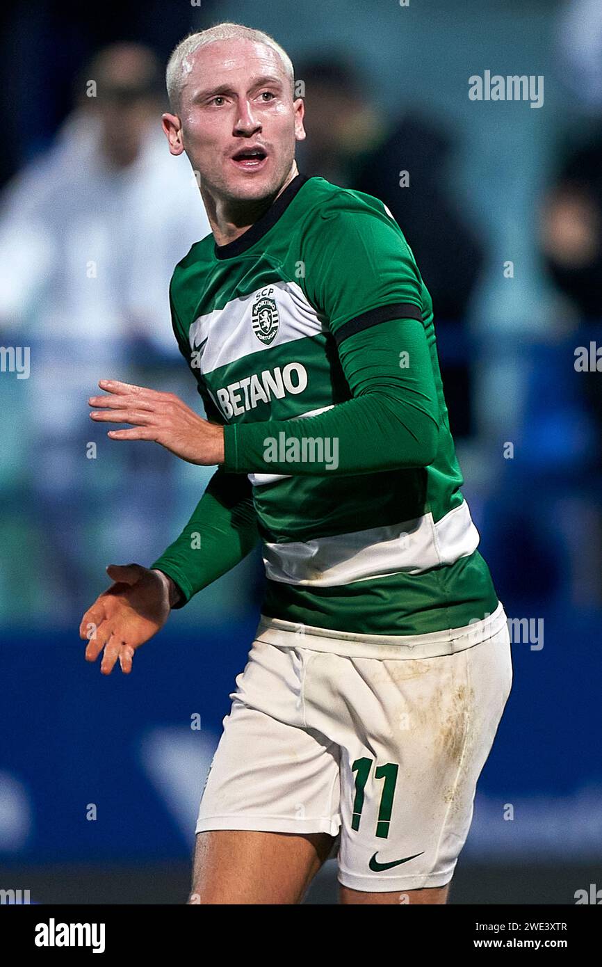 Nuno Santos of Sporting CP looks on during the Liga Portugal Betclic ...
