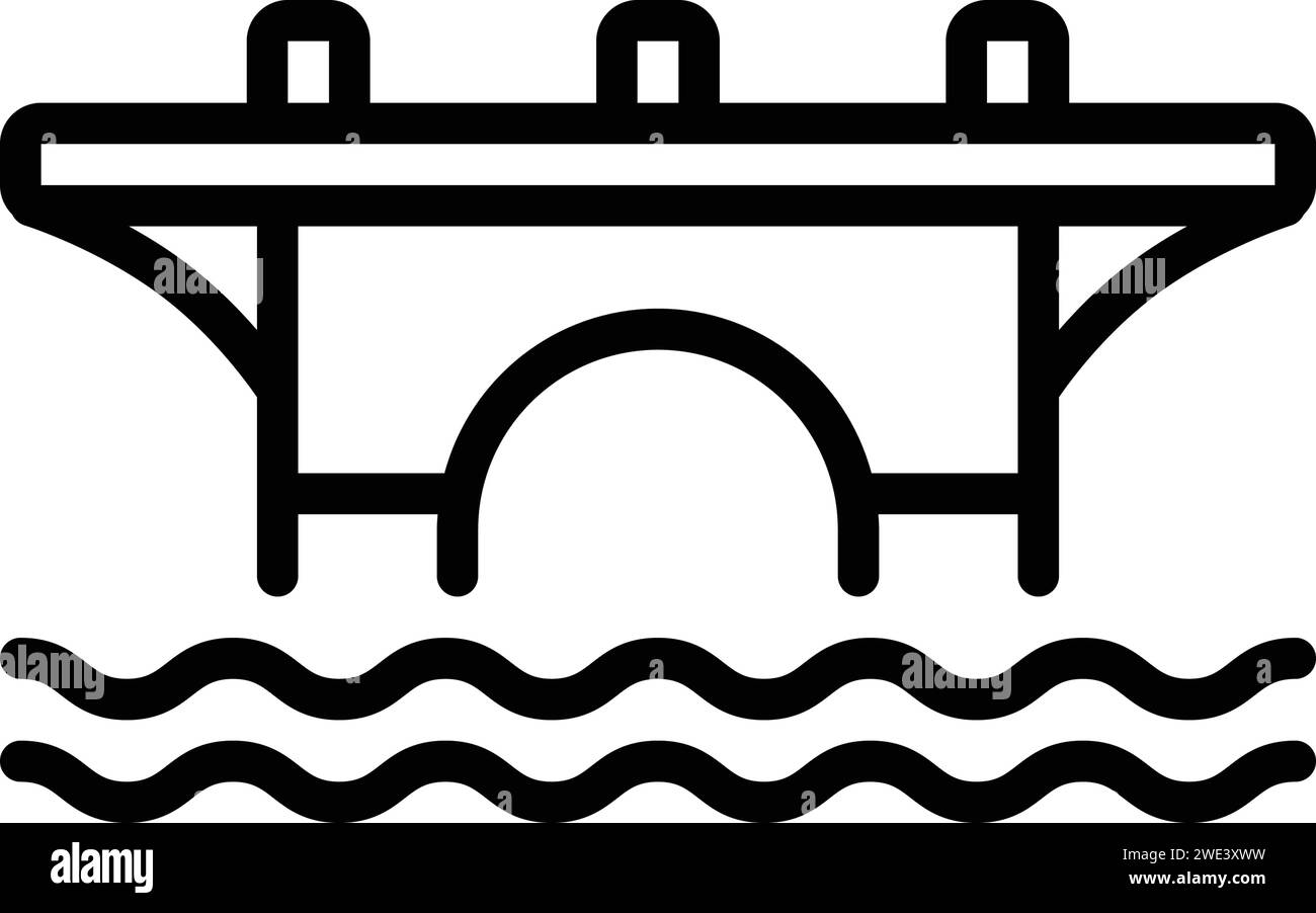 Viaduct because Stock Vector Images - Alamy