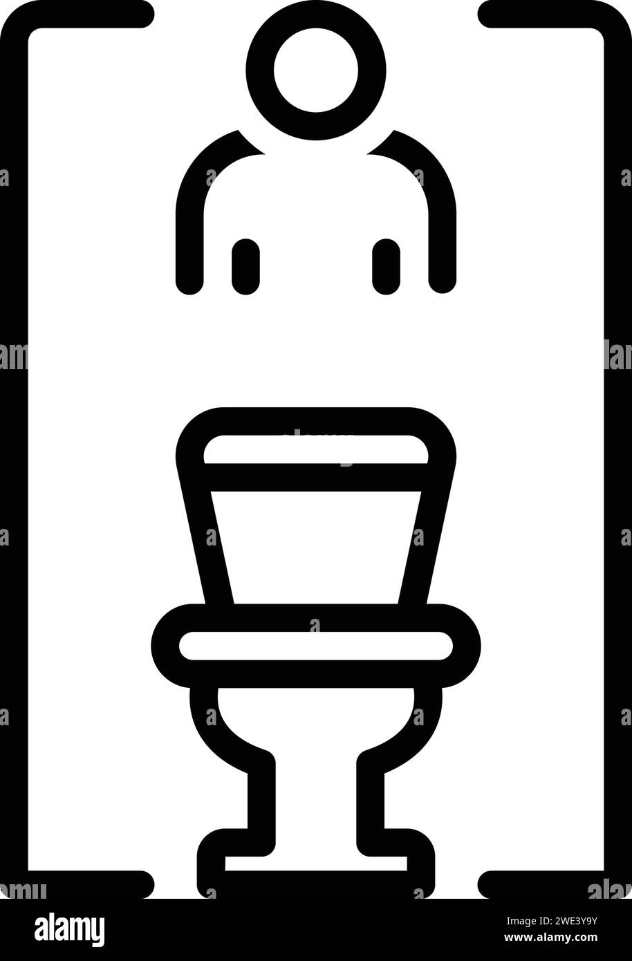 Icon for restroom,bathroom Stock Vector Image & Art - Alamy