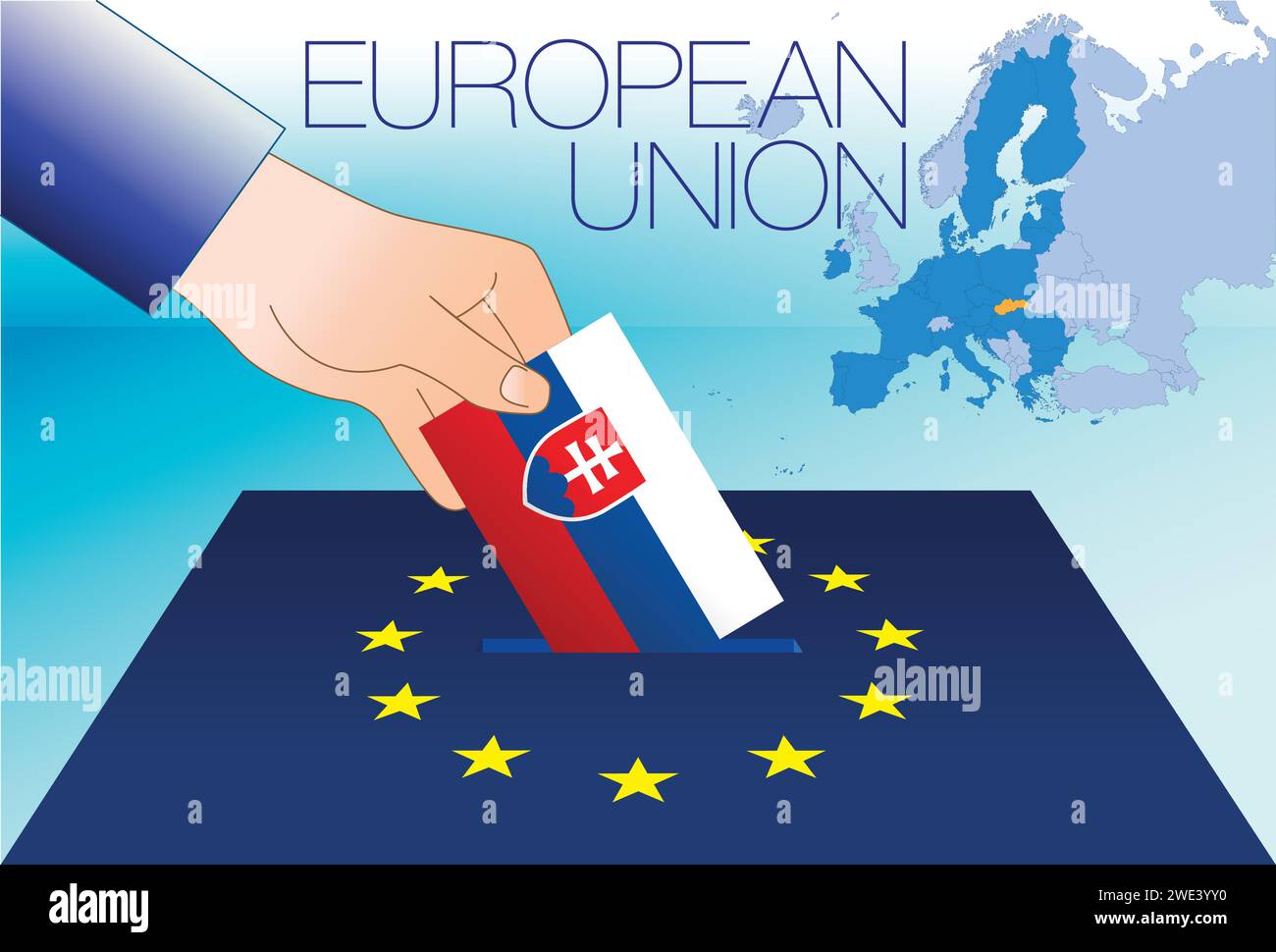 Eu referendum ballot paper Stock Vector Images - Alamy