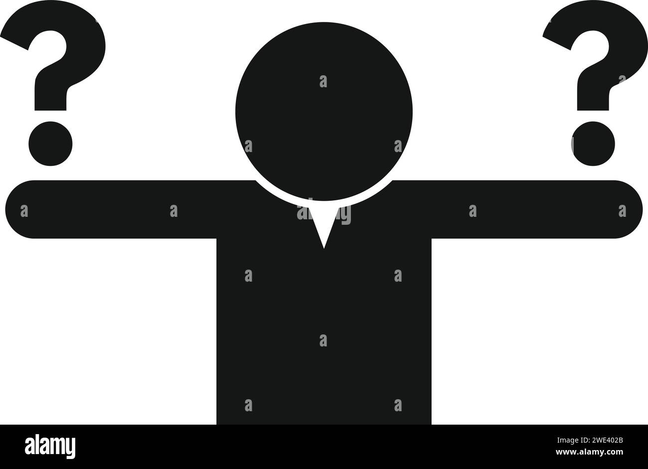 Human choice icon simple vector. Report grid business. Brain reveal ...