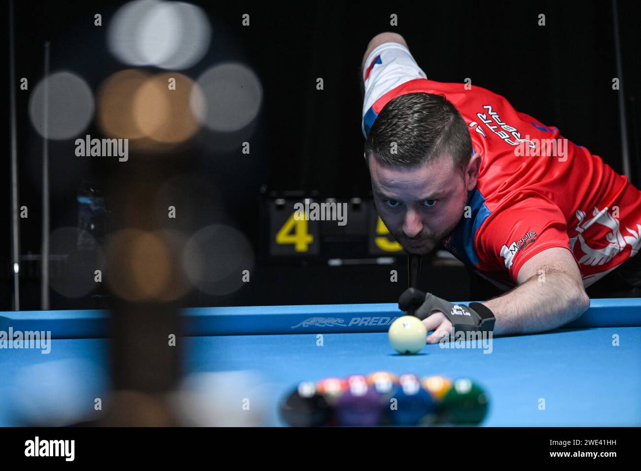 Jakarta, Indonesia. 23rd Jan, 2024. Petr Urban of the Czech Republic ...