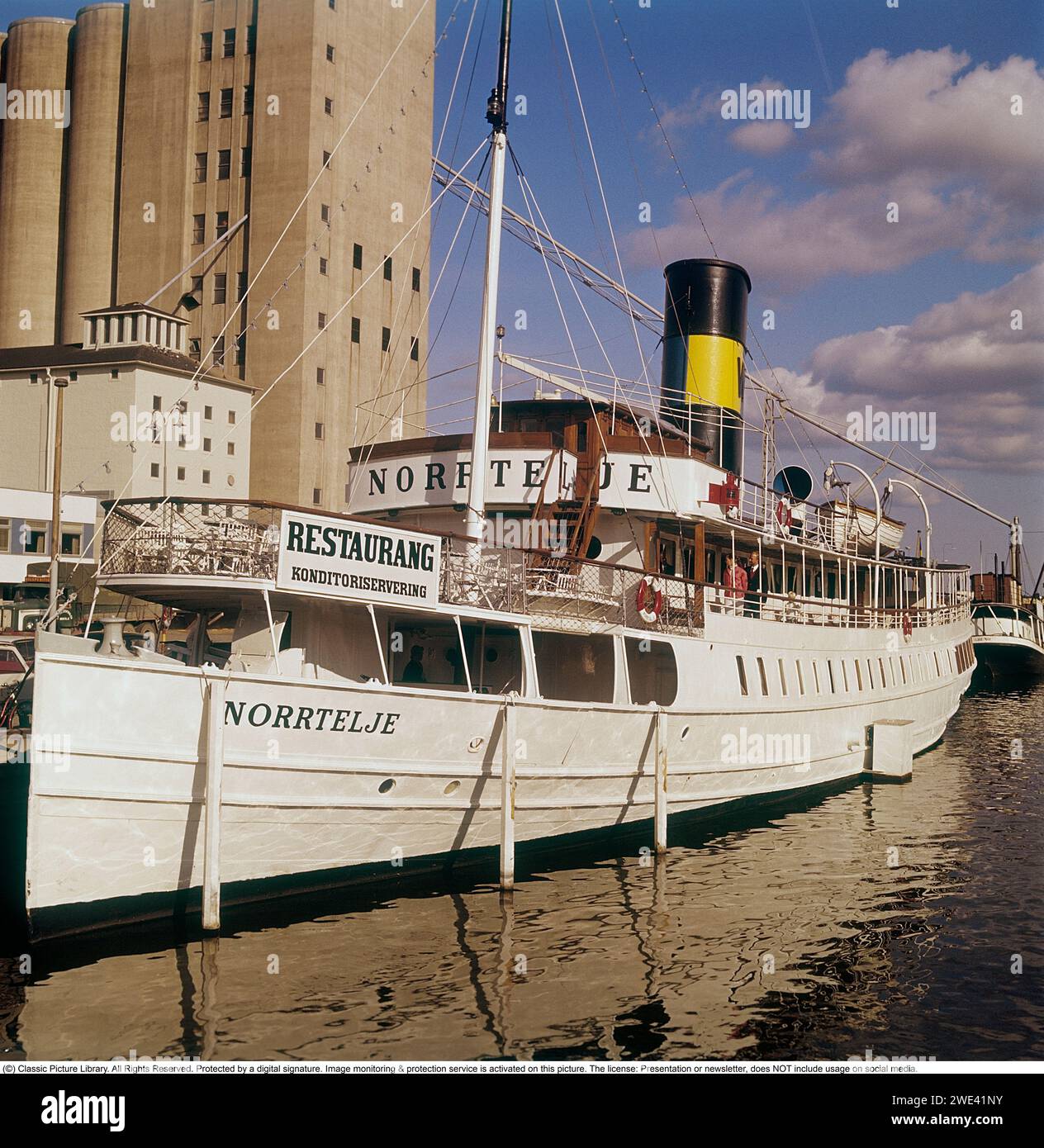 S/S Norrtelje. A ship built in 1900. In 1962 the ship made its last ...