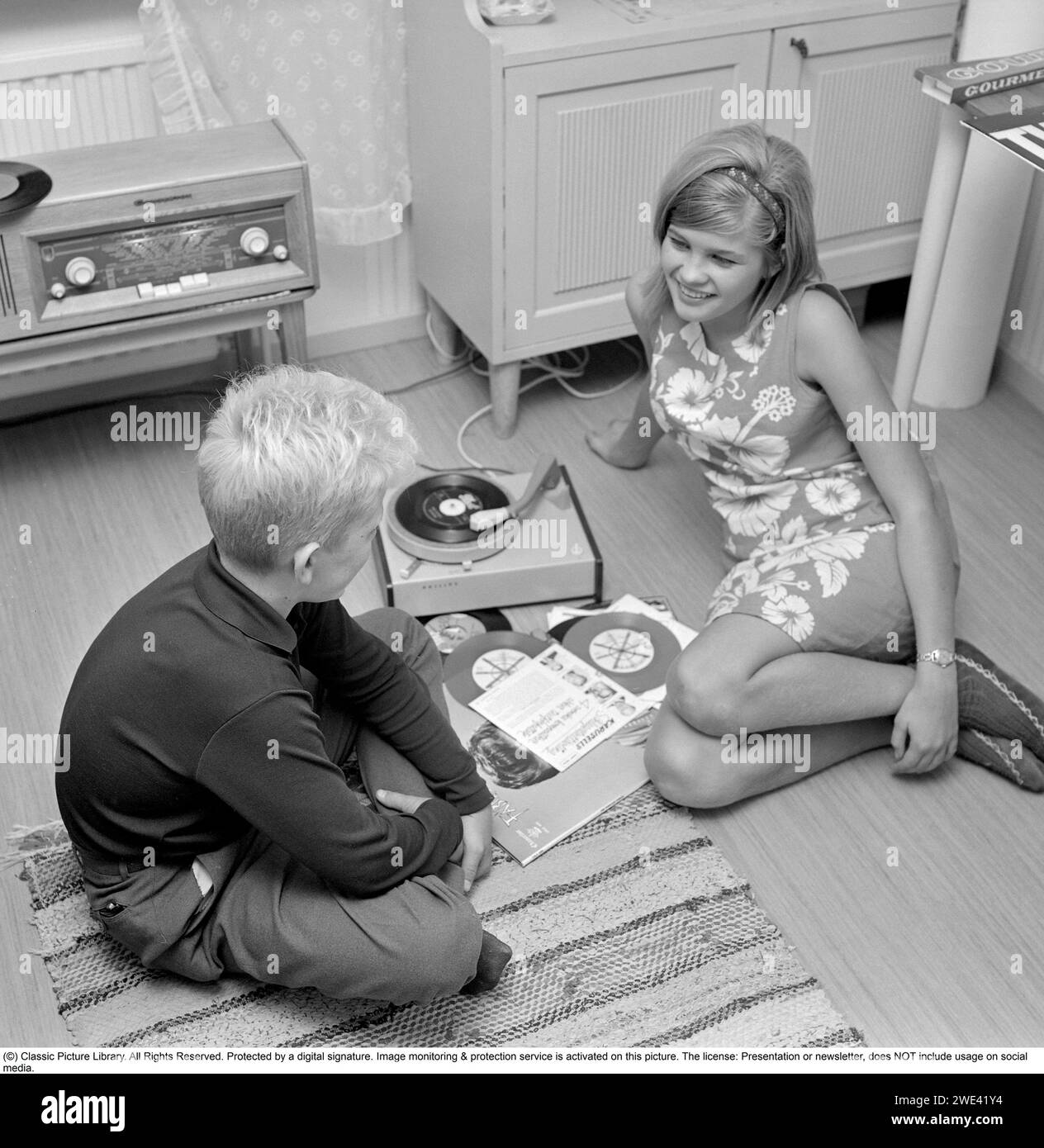 Gittan Wernström (b. 1947) Swedish child actress. here with Roland ...