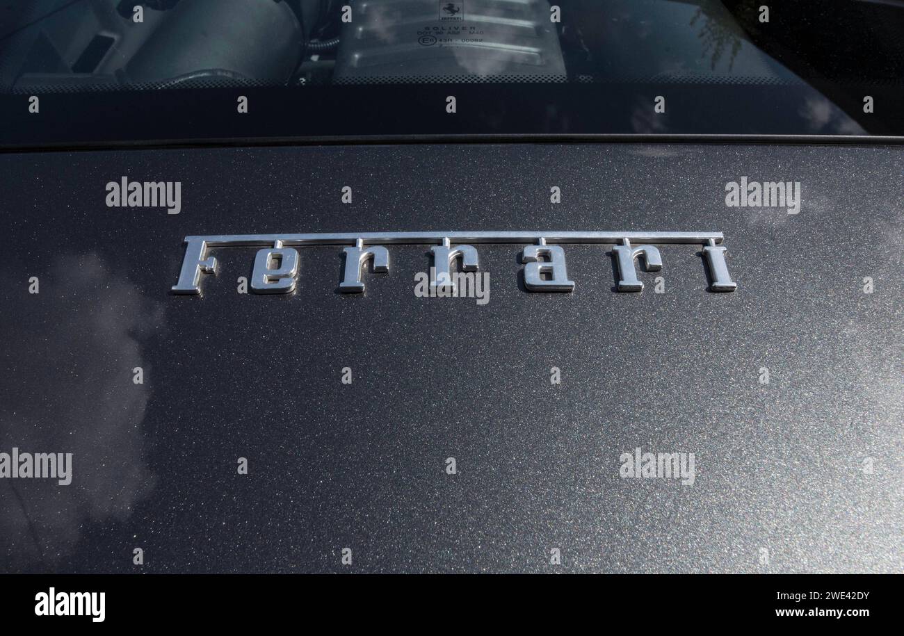 ferrari as a car brand or automotive brand in transport and mobility ...