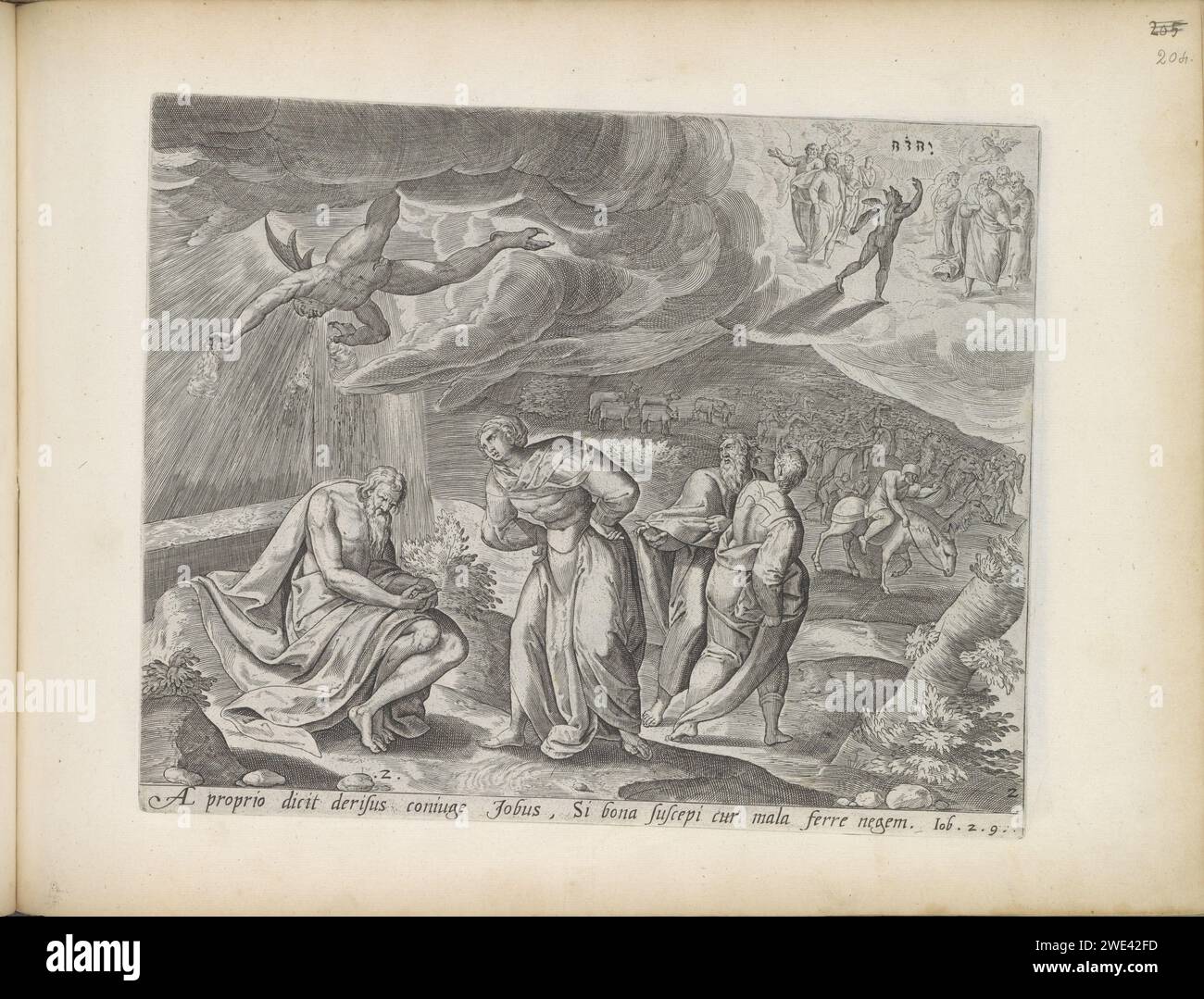 Satan asks god if hi-res stock photography and images - Alamy