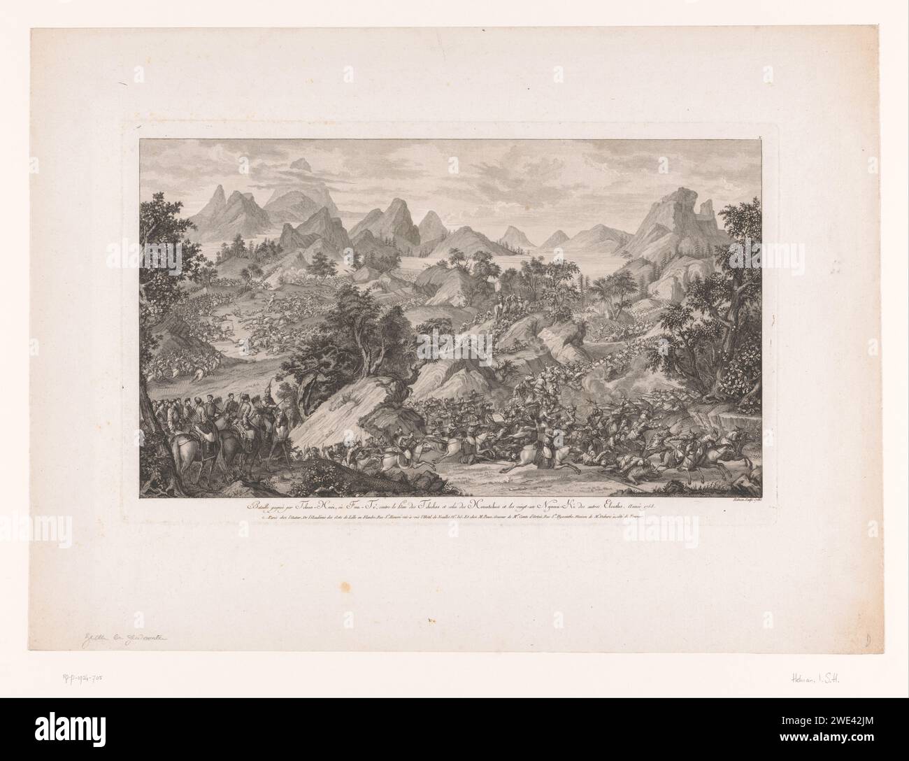 Slag van Qos-Qulaq, Isidore Stanislas Henri Helman, After Benoit Louis ...