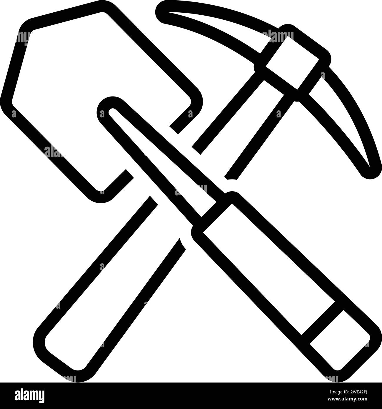 Icon for shovel ,entrenching Stock Vector Image & Art - Alamy