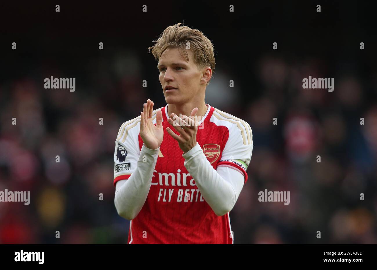 Martin Odegaard of Arsenal. - Arsenal v Crystal Palace, Premier League ...