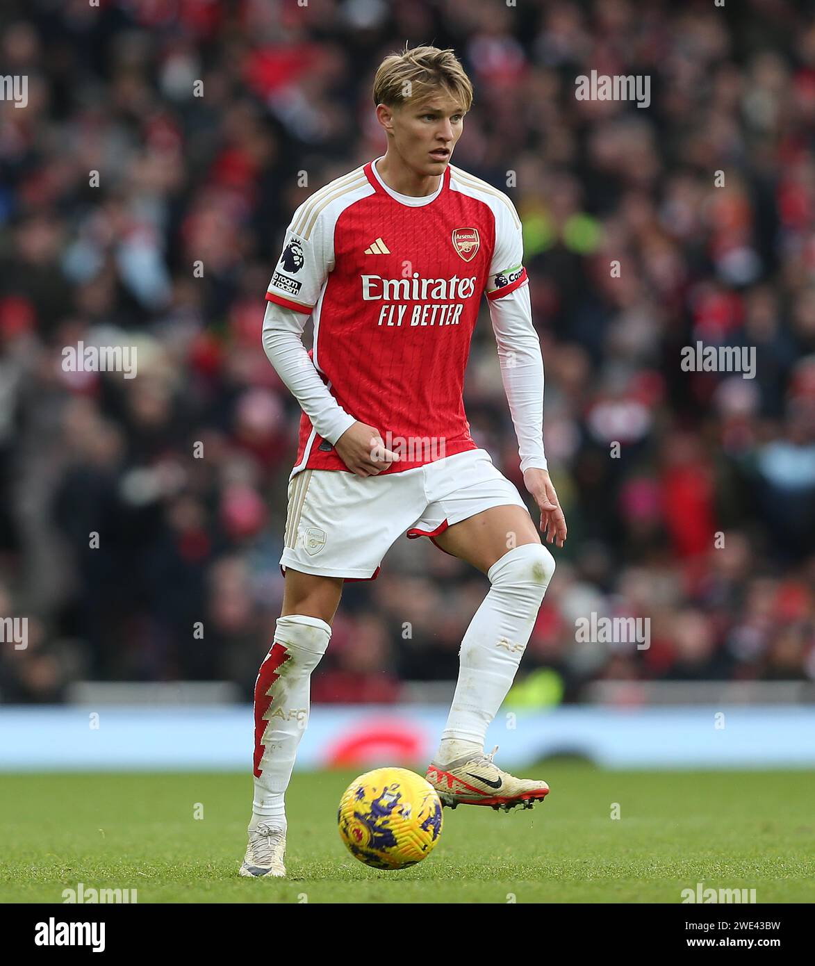 Martin Odegaard of Arsenal. - Arsenal v Crystal Palace, Premier League ...
