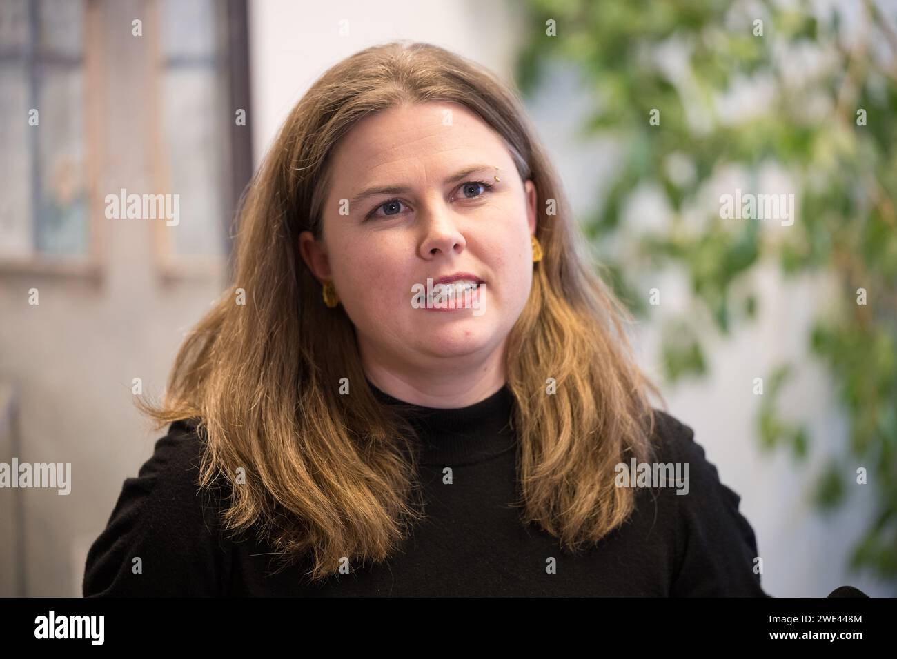 Berlin, Germany. 23rd Jan, 2024. Clara Herrmann (Bündnis 90/Die Grünen ...