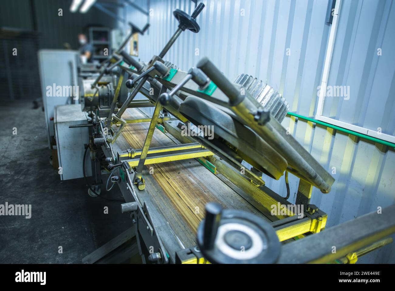 Close up automated wood hi-res stock photography and images - Alamy