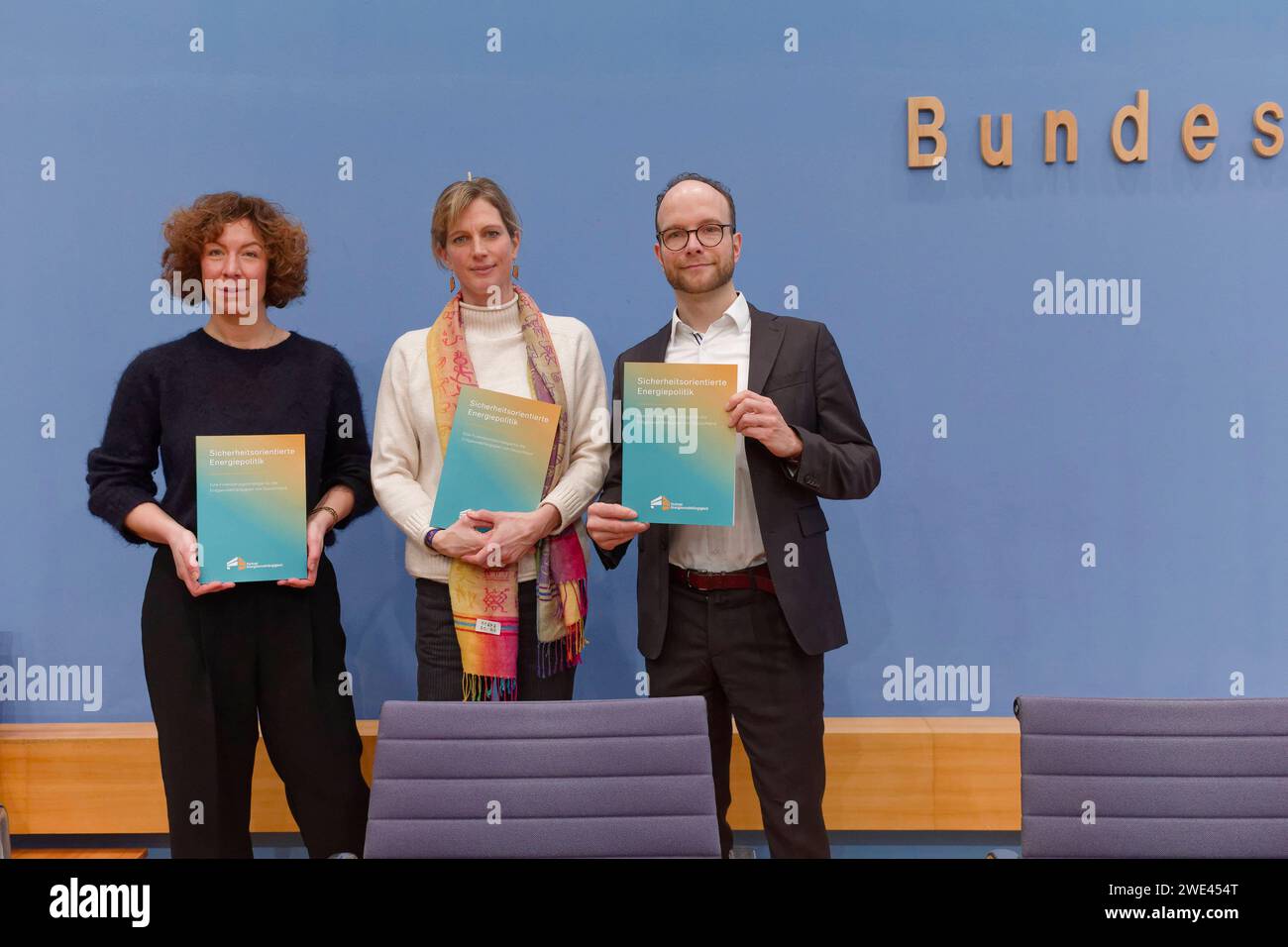 2024-01-23 - Deutschland, Berlin - Bundspressekonferenz: Vorstellung ...