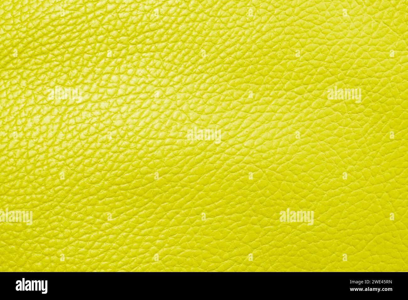 Macro shot yellow leather texture background.. Part of perforated ...