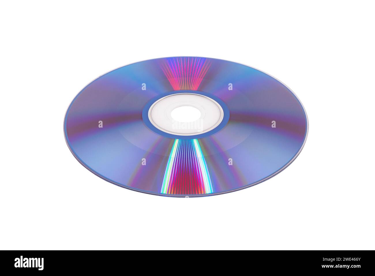 CD disk isolated on white background Stock Photo - Alamy