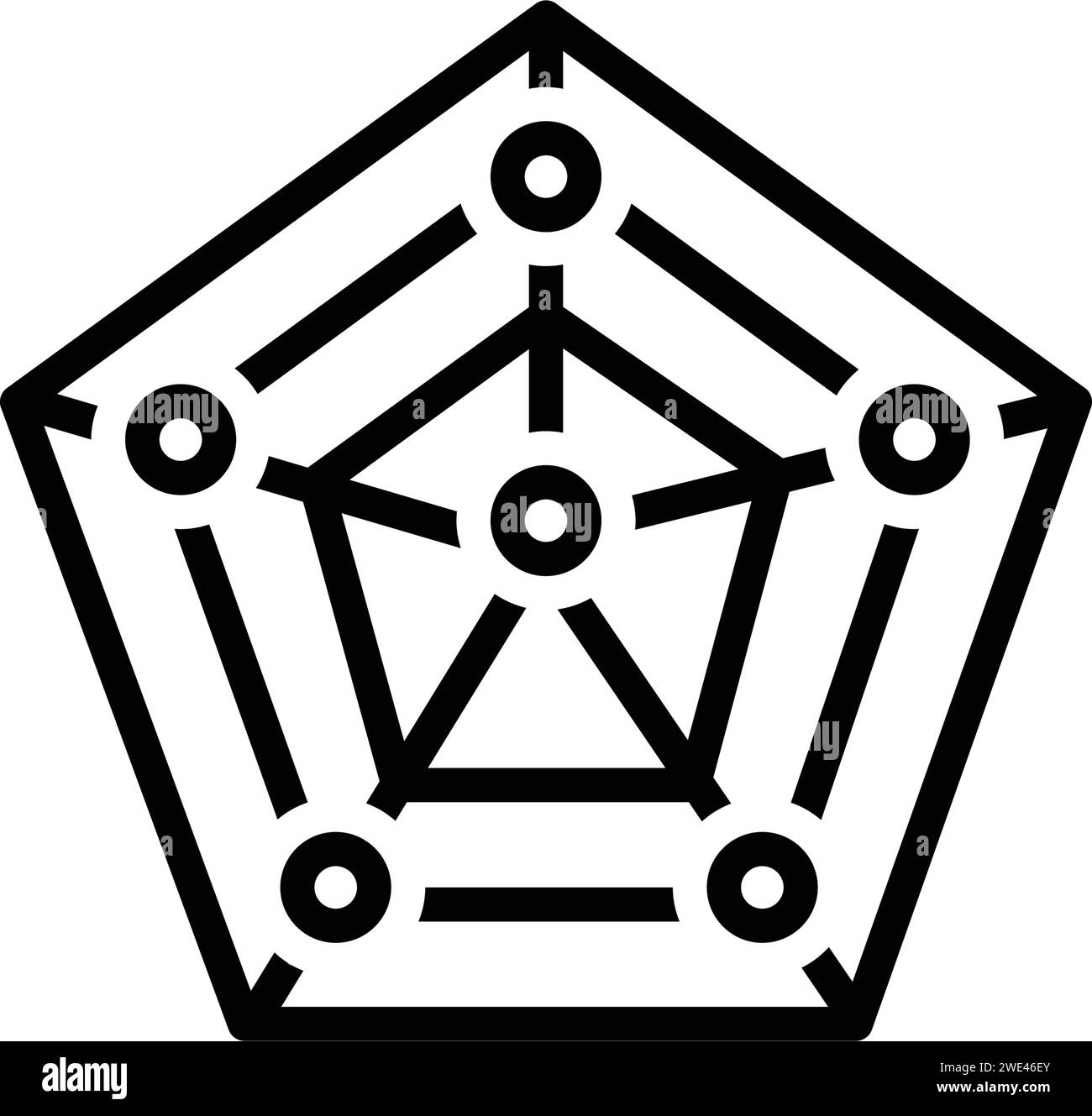 Icon for radar chart Stock Vector Image & Art - Alamy