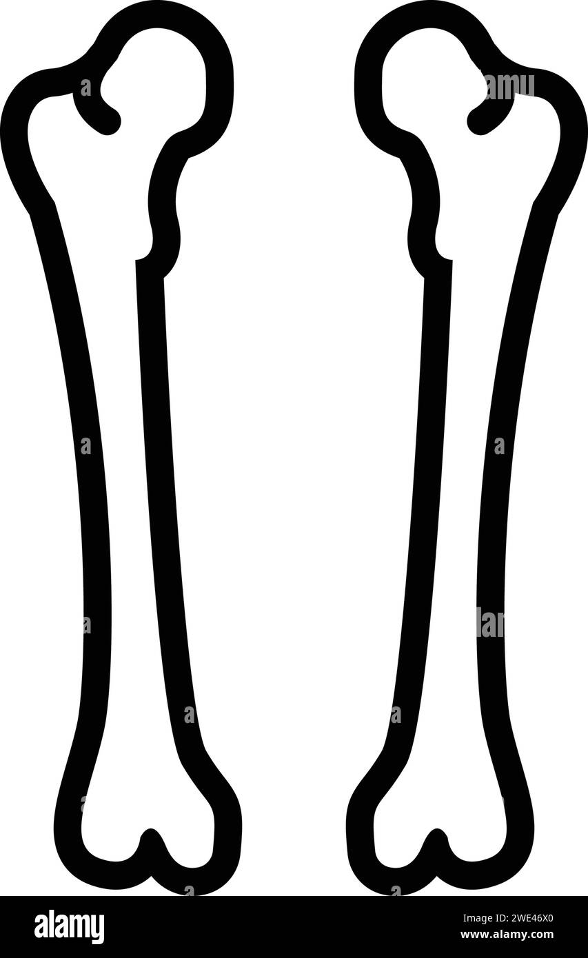 Icon for femur,bone Stock Vector Image & Art - Alamy