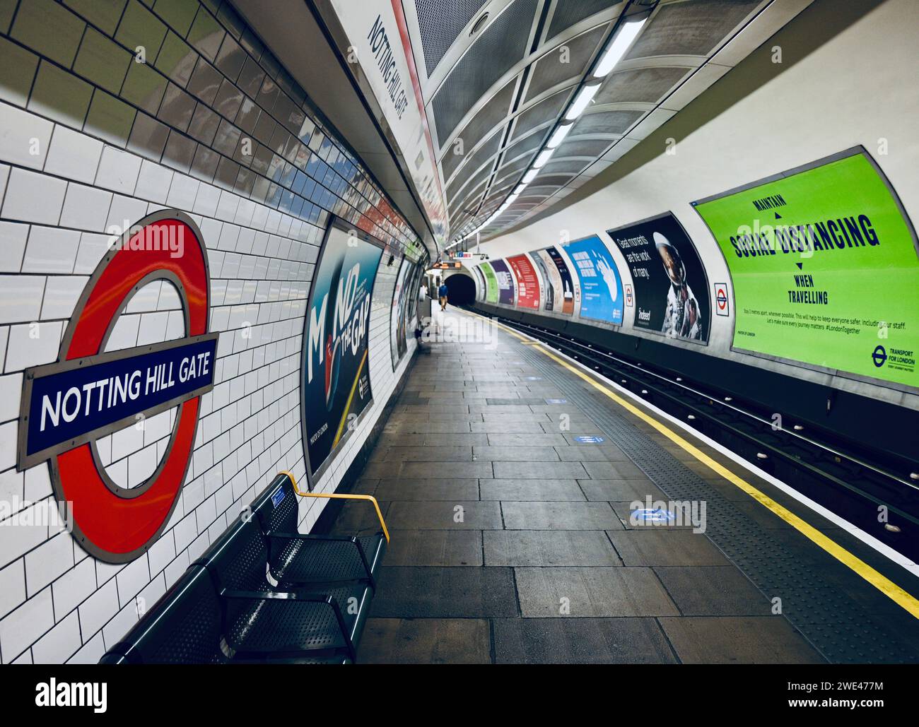 Notting Hill Gate Stock Photo - Alamy