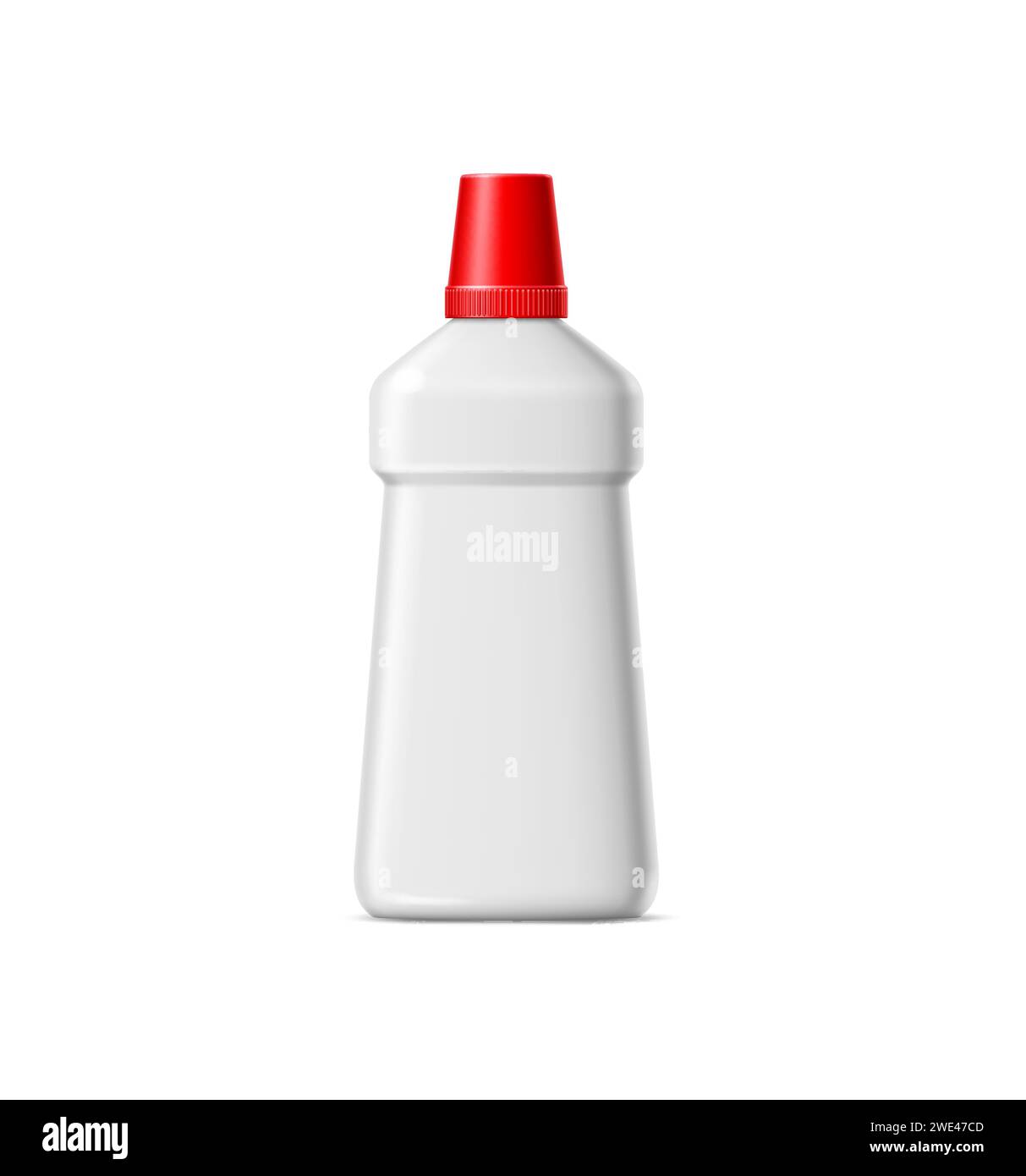 Cleanser bottle, detergent container, liquid soap package 3d mockup ...