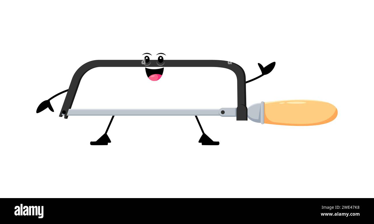 Cartoon saw hi-res stock photography and images - Alamy
