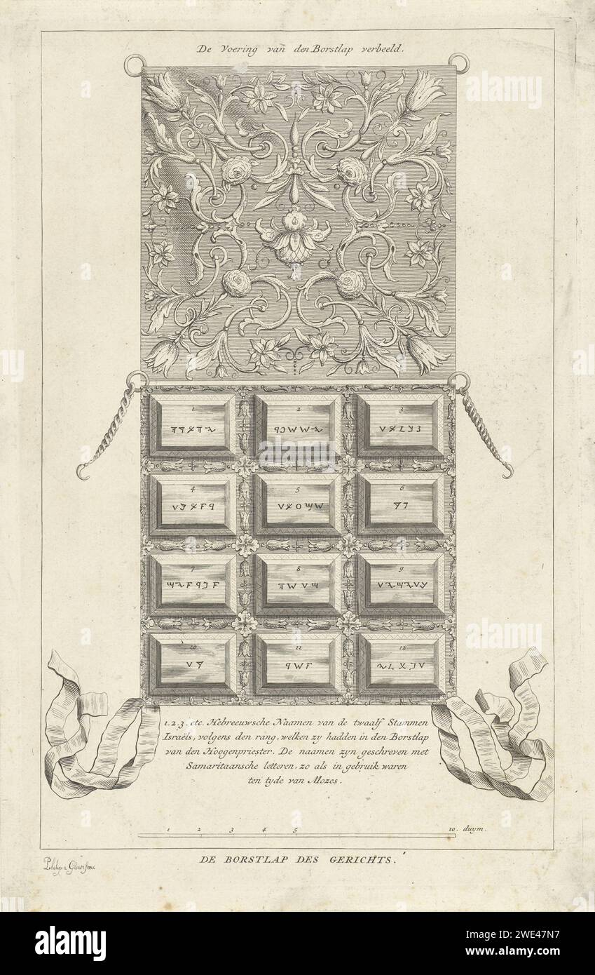 De Borstlap of the court, Philip van Gunst, 1685 - 1725 print The ...