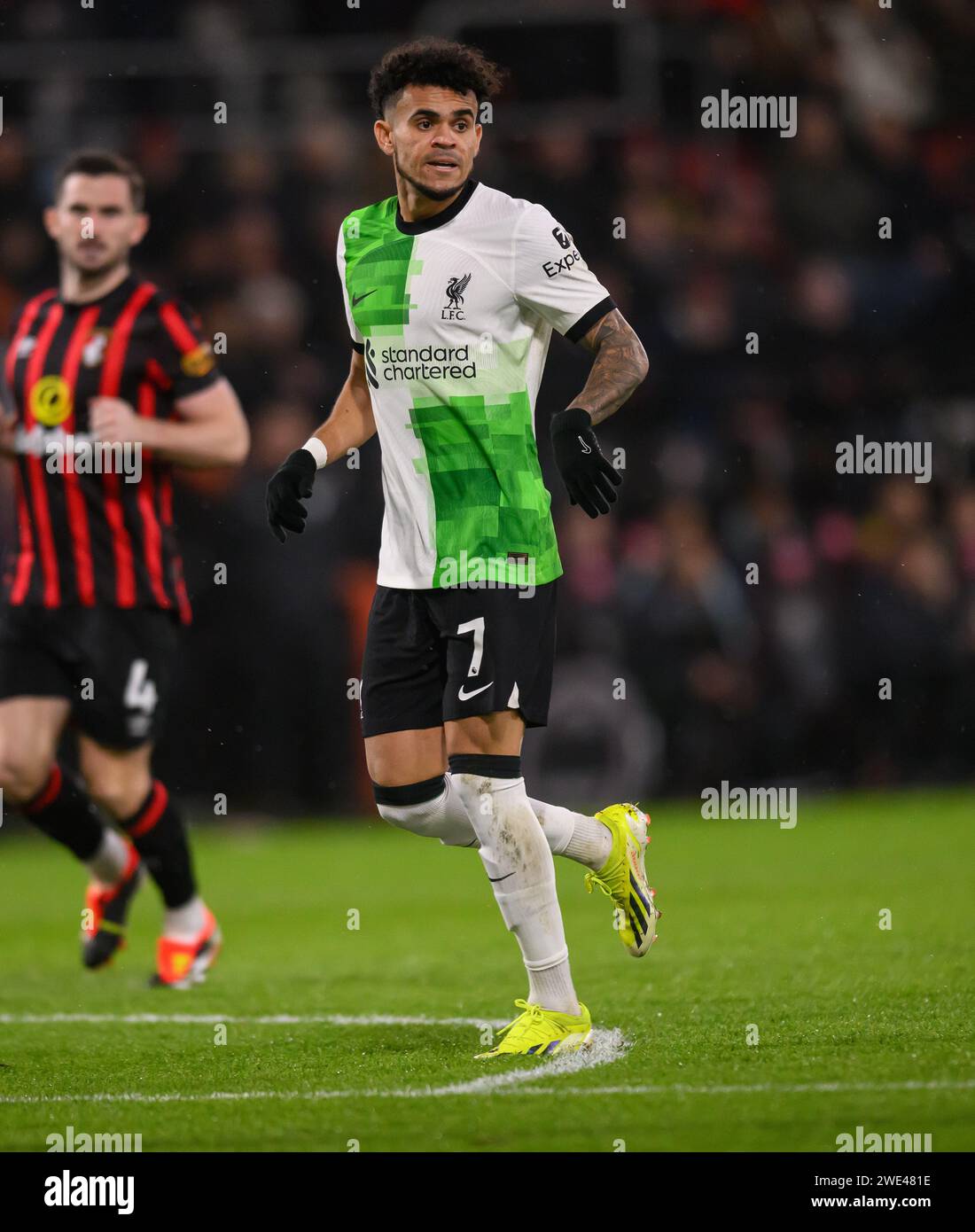 Liverpool bournemouth diaz hi-res stock photography and images - Alamy