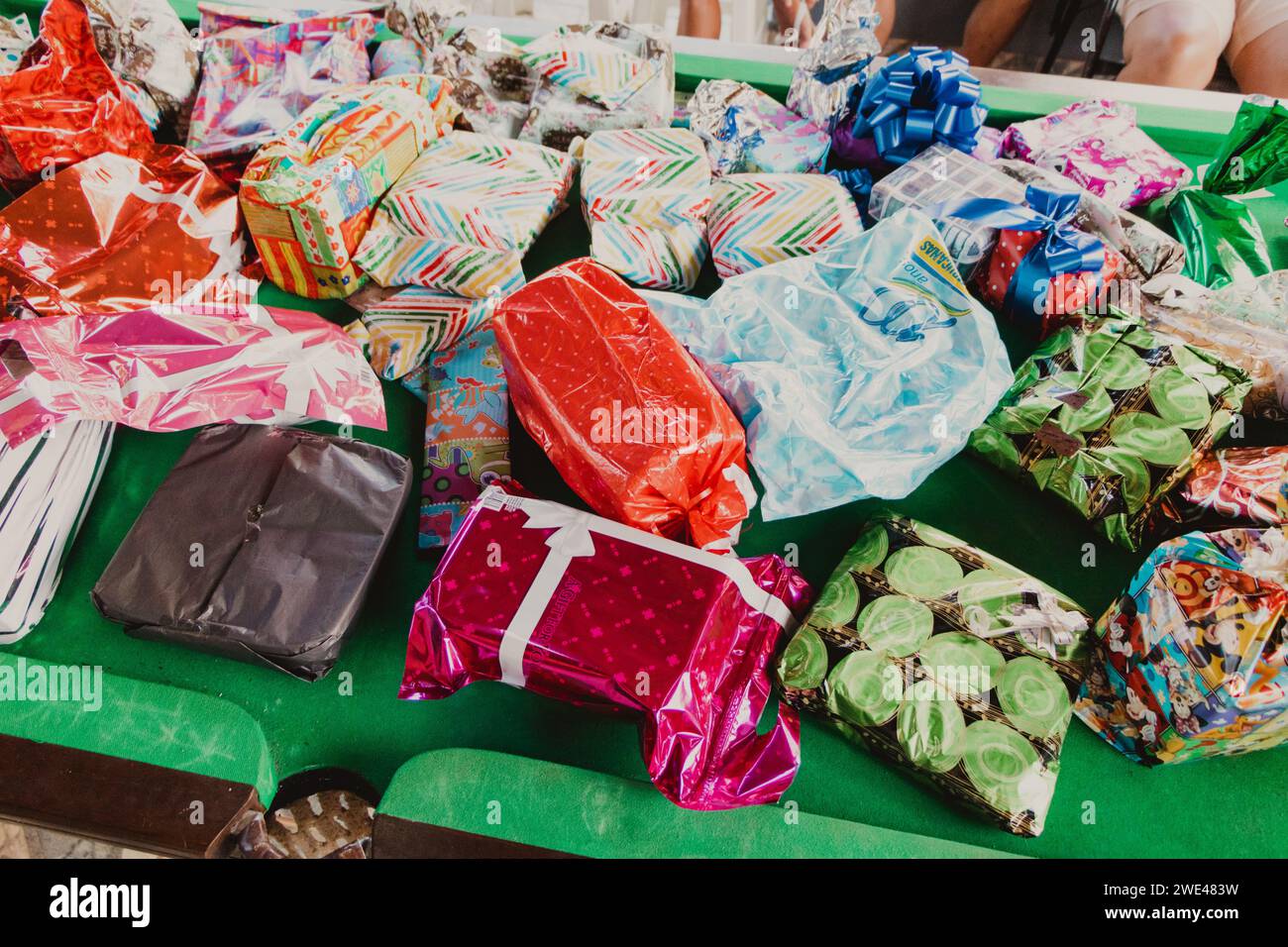 Box full of gifts hi-res stock photography and images - Alamy