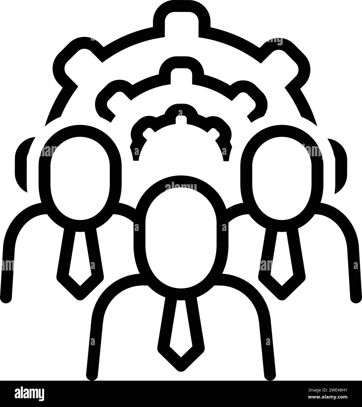 Icon for teamwork ,cooperation Stock Vector Image & Art - Alamy