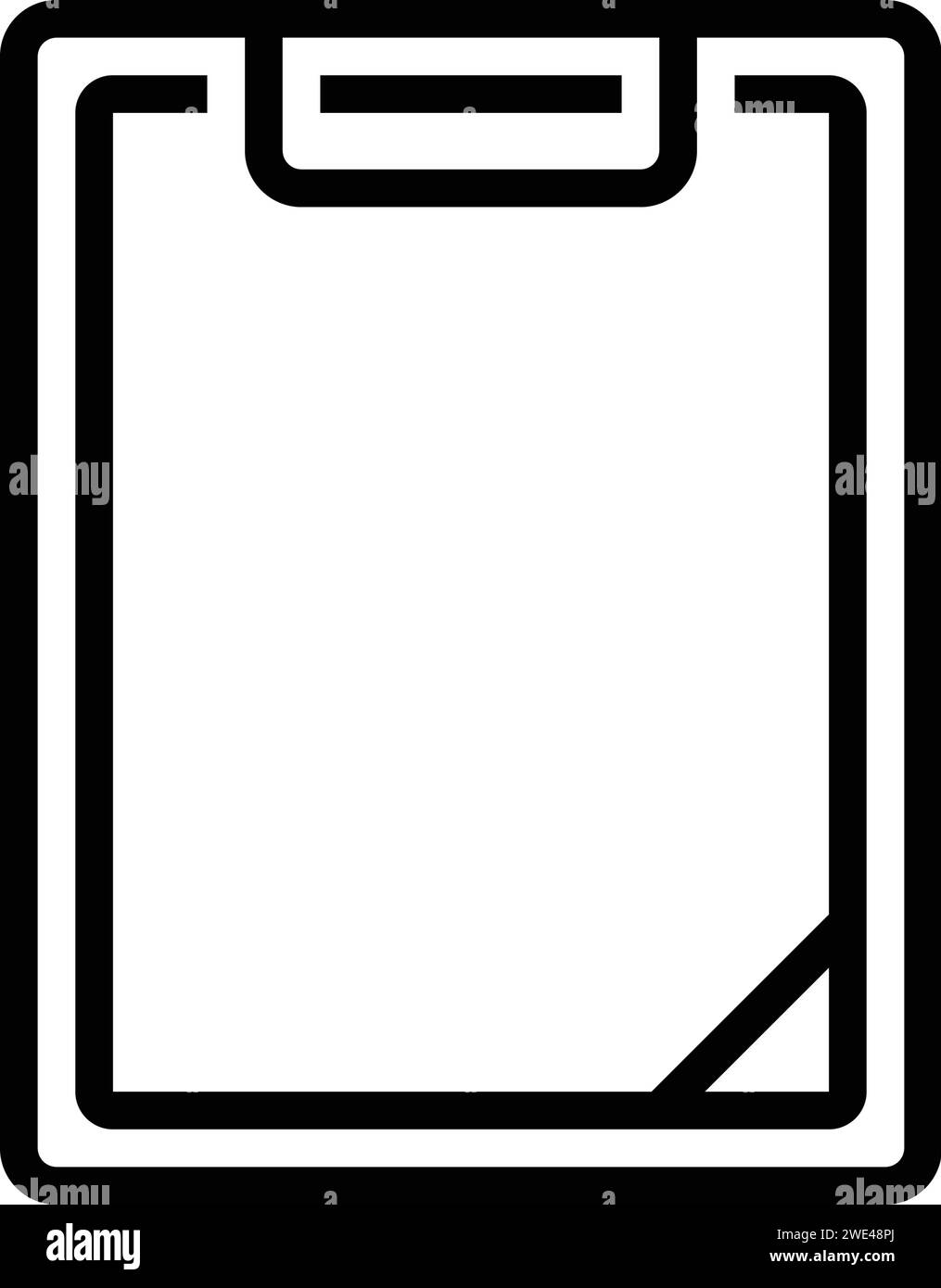 Icon for clipboard,task Stock Vector Image & Art - Alamy