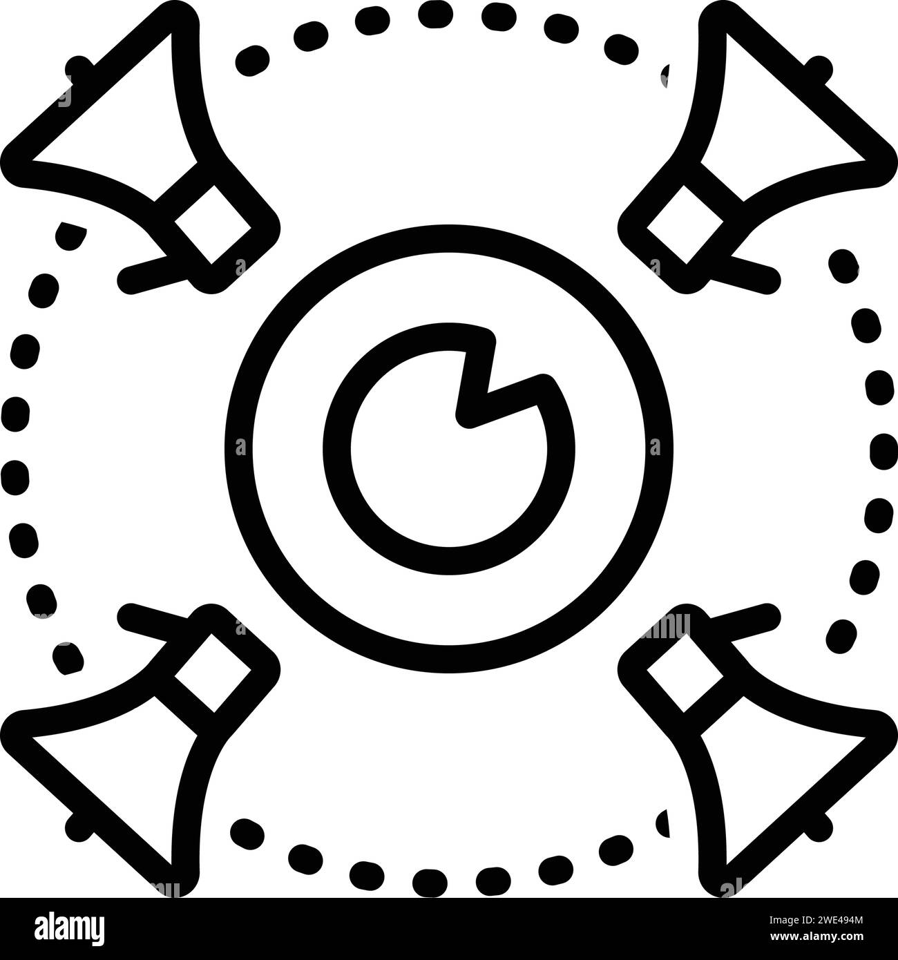 Icon for marketing vision,forecasting Stock Vector Image & Art - Alamy