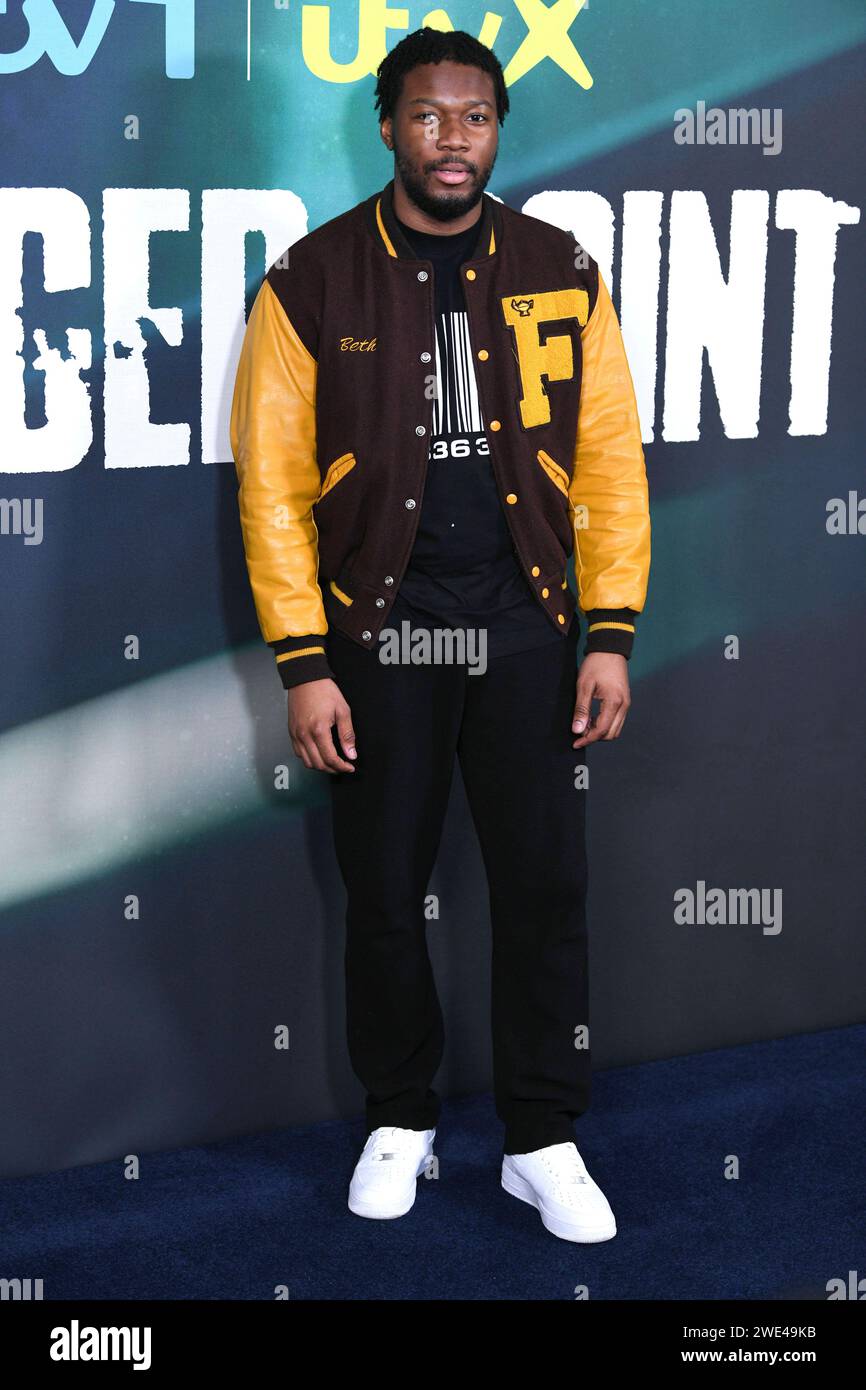 Eric Shango beim Photocall zur 2. Staffel der ITV Serie Trigger Point ...