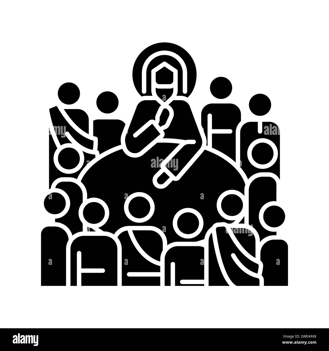 Last supper christ Cut Out Stock Images & Pictures - Alamy