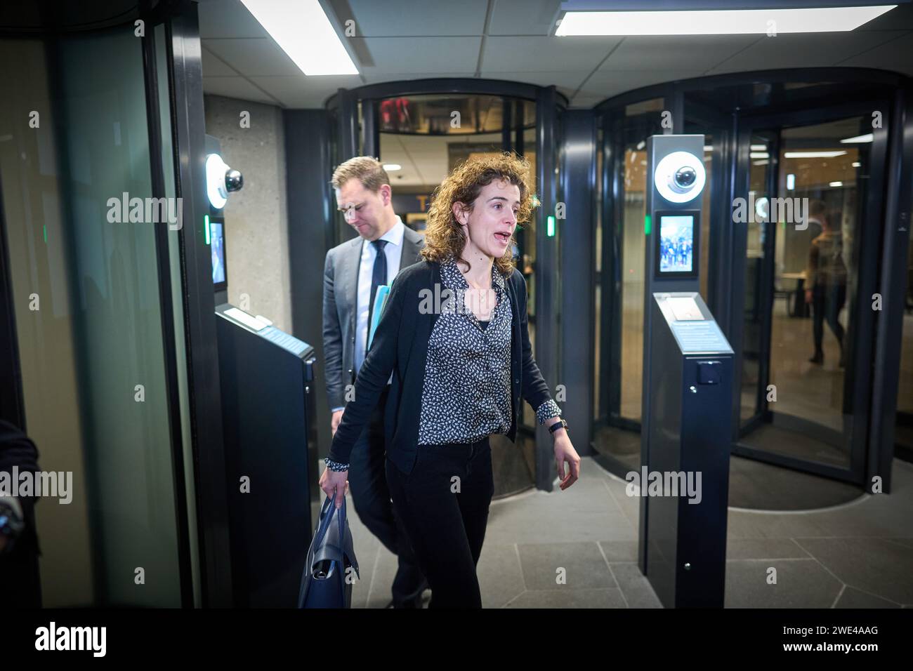 The Hague, Netherlands. 23 January, 2024. Sophie Hermans (VVD) arrives ...