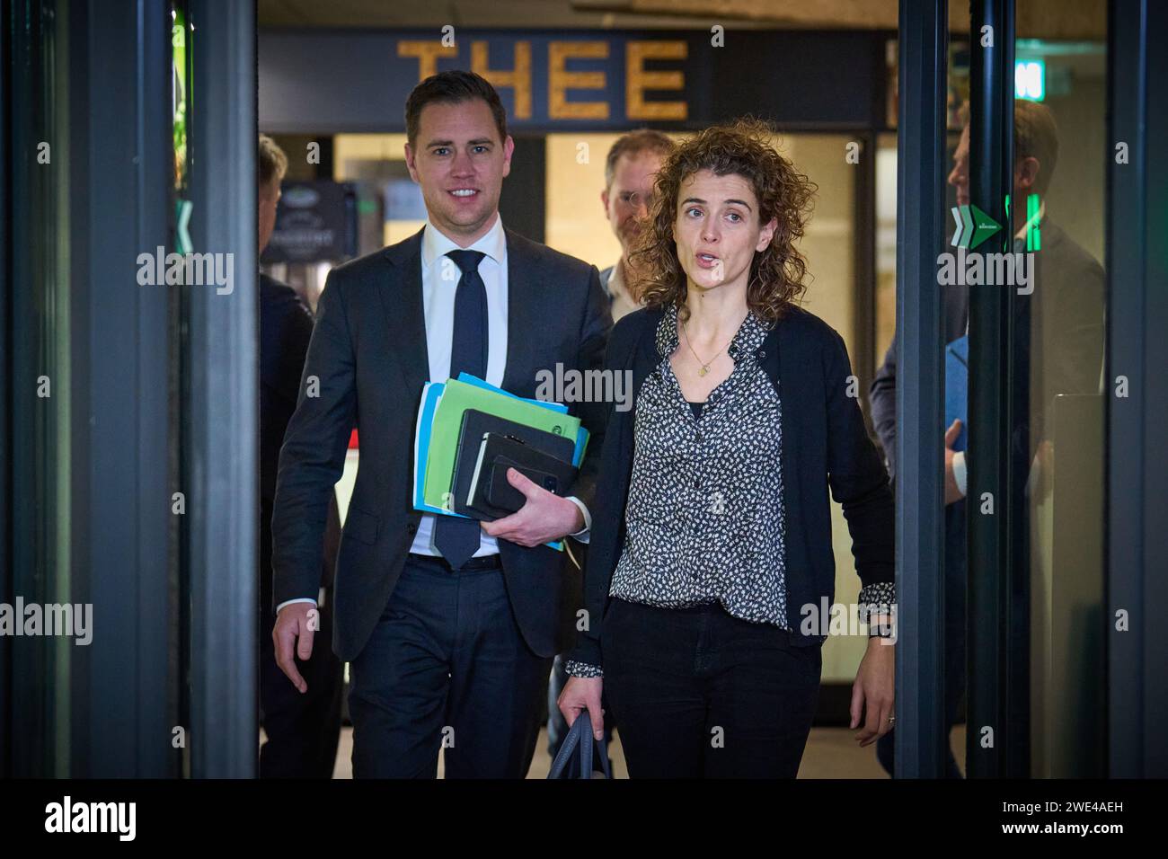 The Hague, Netherlands. 23 January, 2024. Sophie Hermans (VVD) arrives ...
