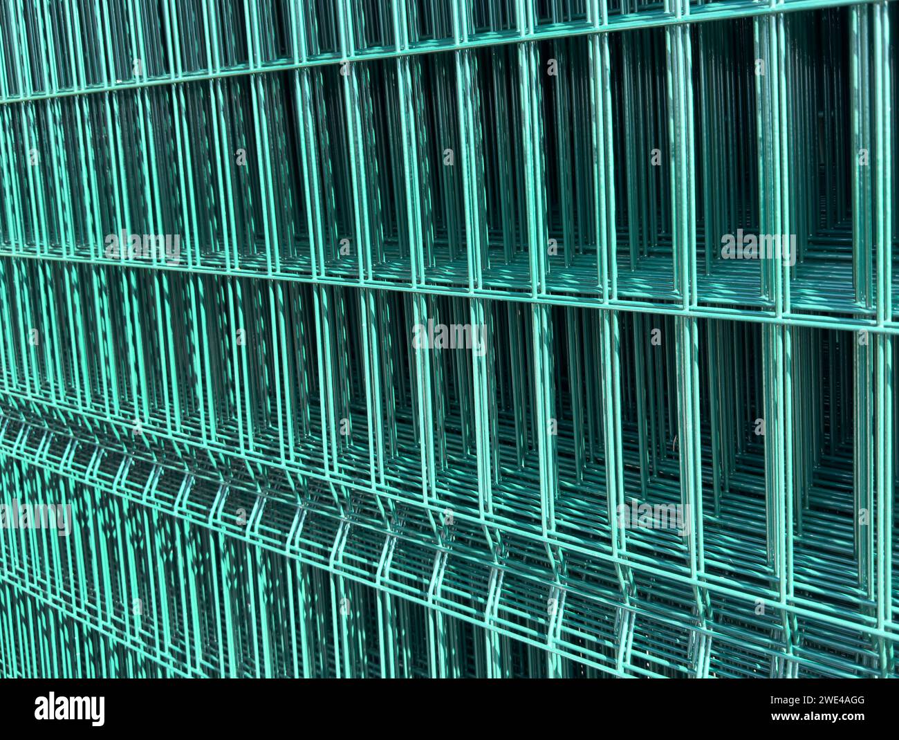 Steel grill pattern. Green fence with wire. Metal fence wire texture ...