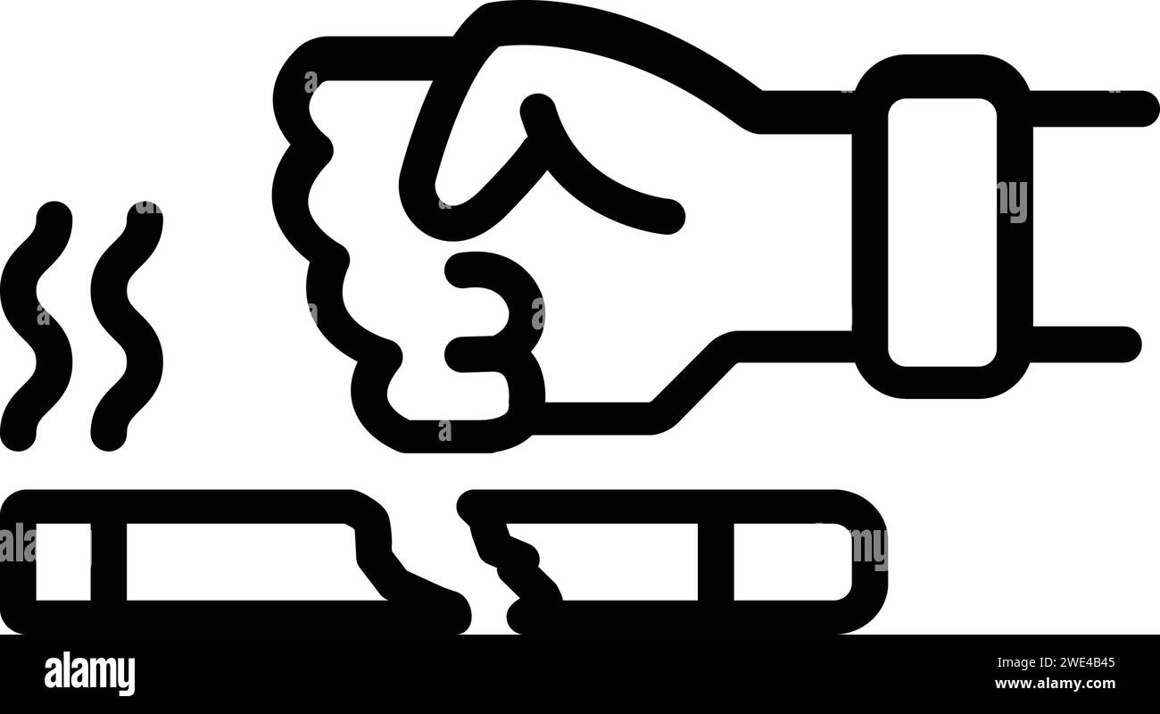 No smoke logo Black and White Stock Photos & Images - Alamy