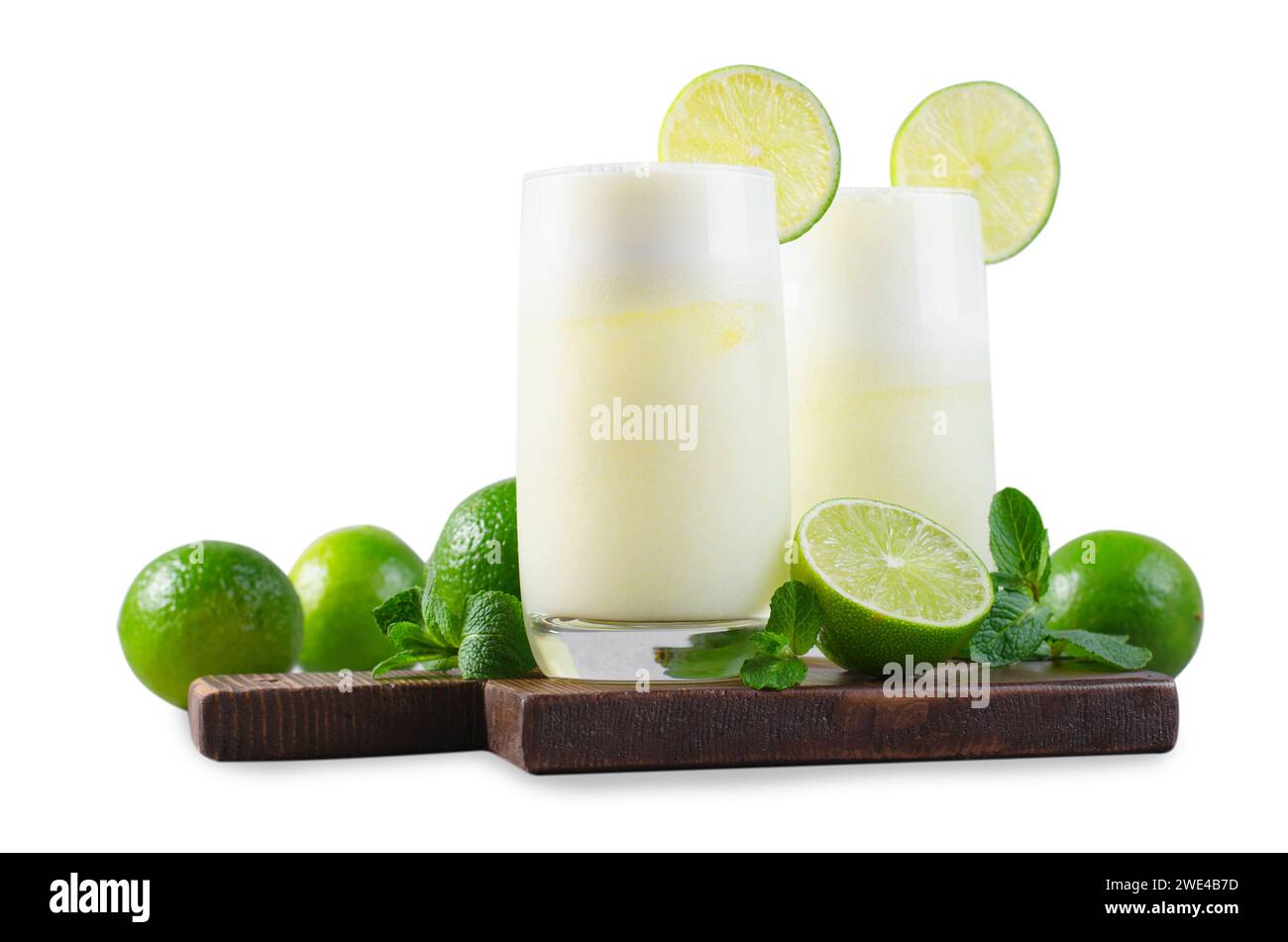 Brazilian Lemonade, Refreshing Creamy Lemonade or Limeade with Lime ...