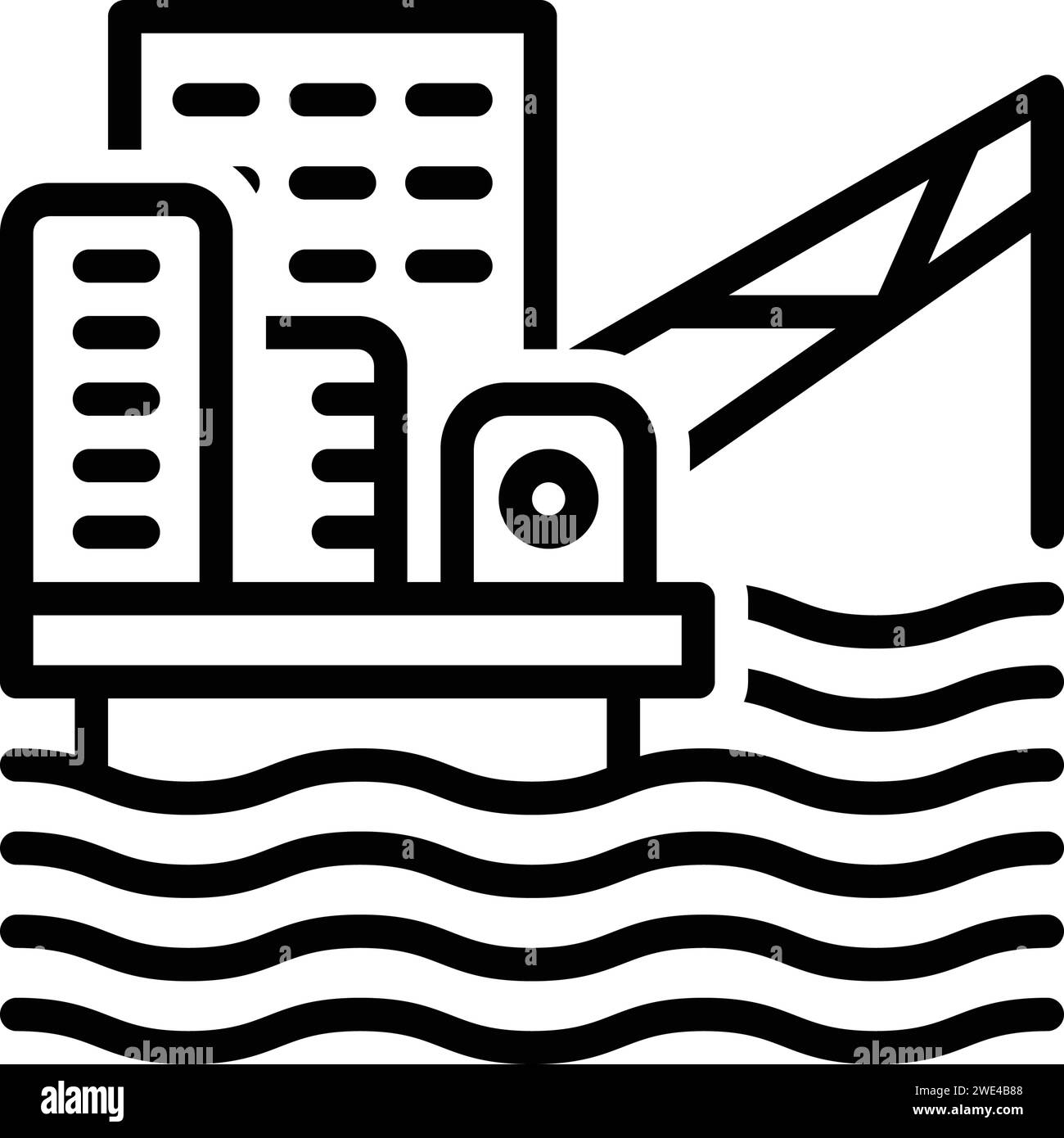 Offshore development Black and White Stock Photos & Images - Alamy