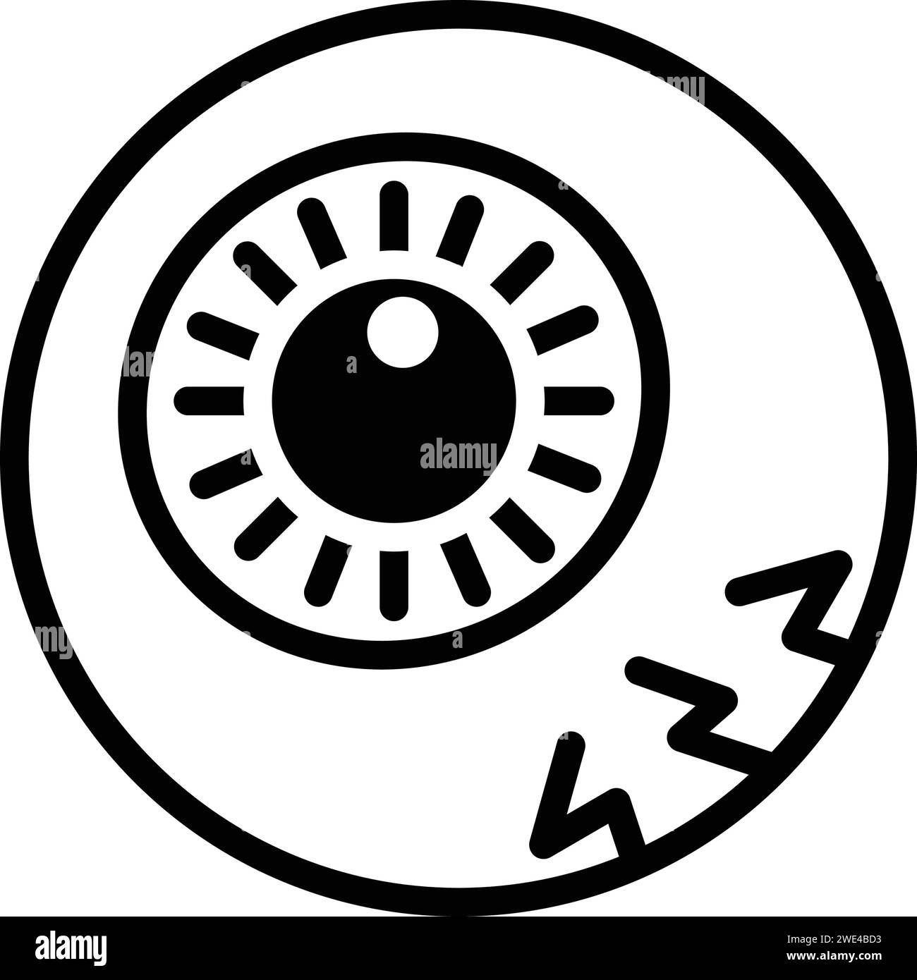 Icon for eyeball,eyesight Stock Vector Image & Art - Alamy