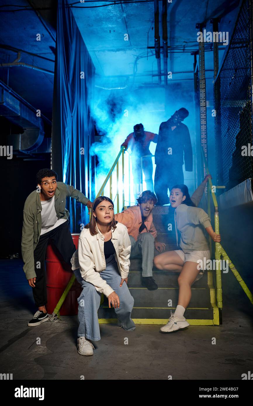 Four people in ppe hi-res stock photography and images - Alamy