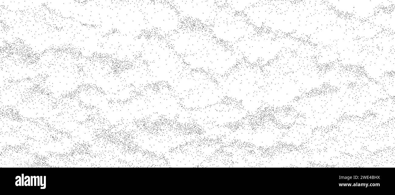 Grunge noise texture. Dirty grain background. Dotted halftone gradient ...